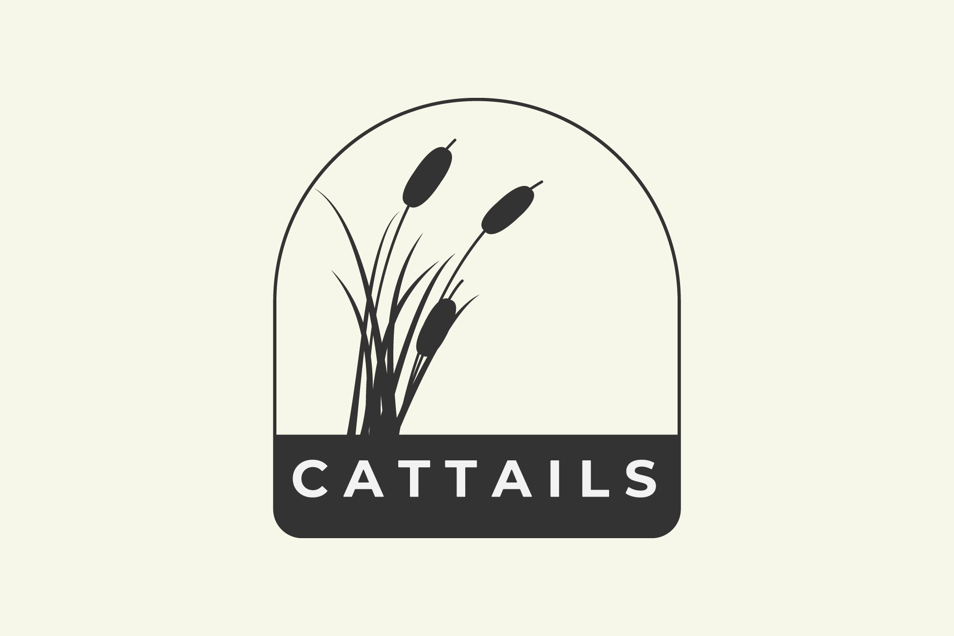 Cattails Vector