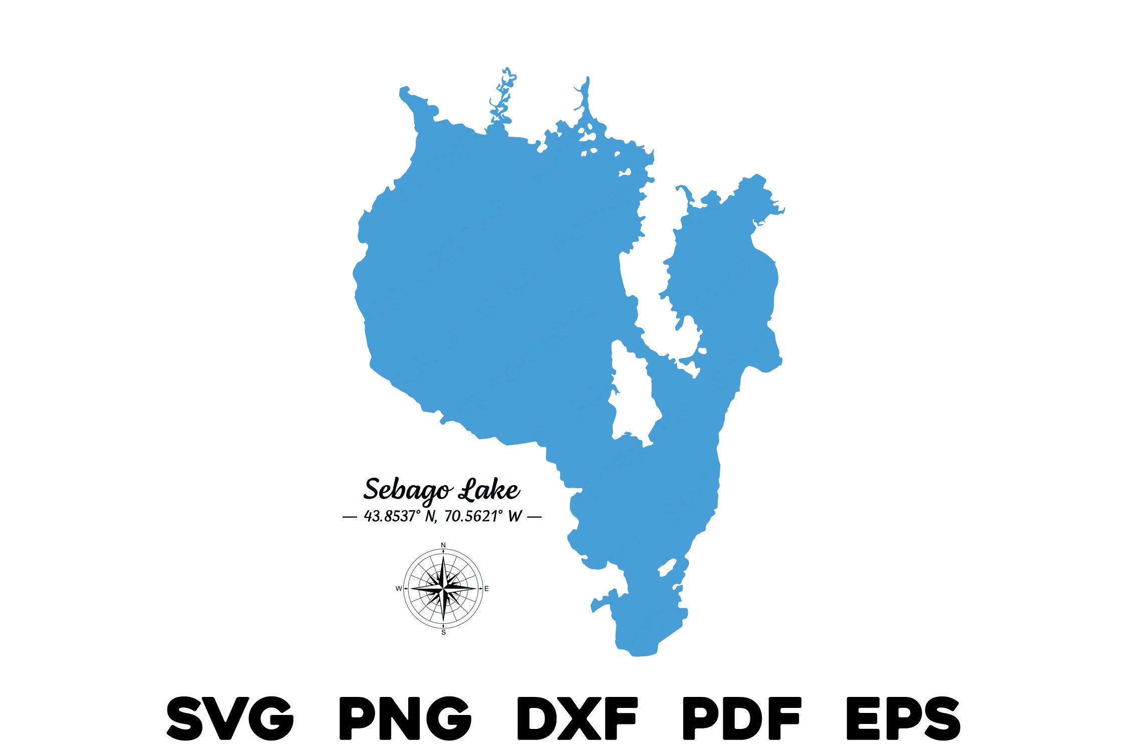 Sebago Lake Map Deals | emergencydentistry.com