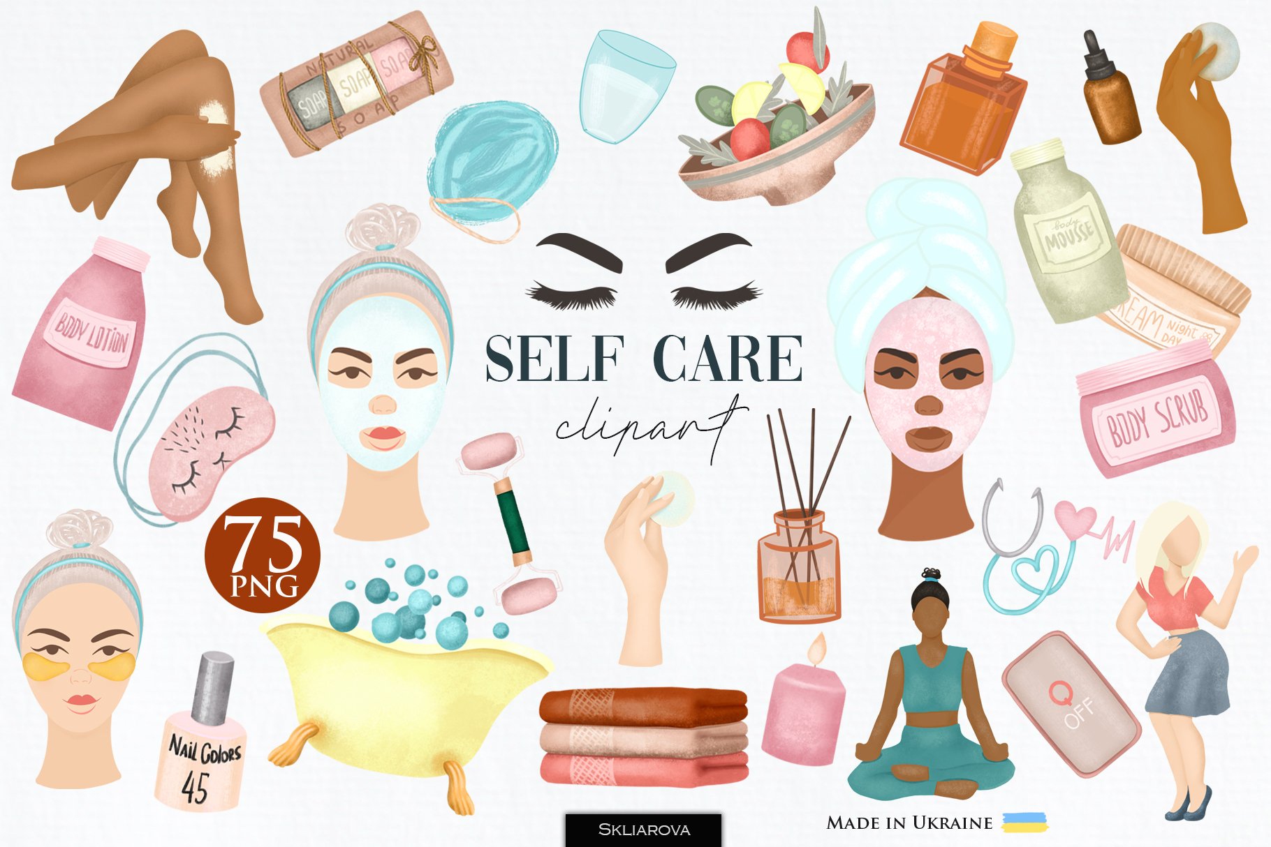 Self Care Clipart