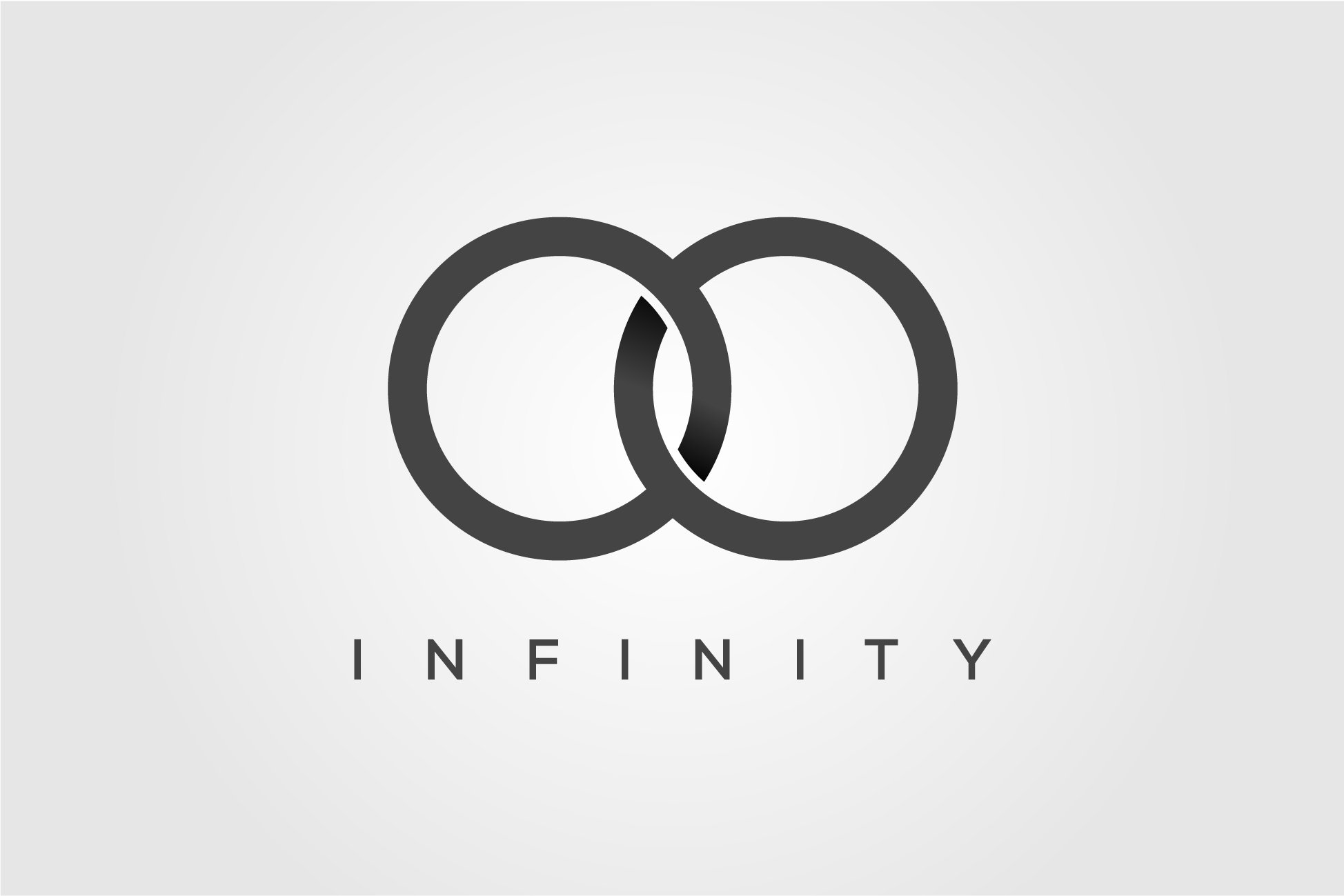 Elegant Infinity Symbol Clip Art