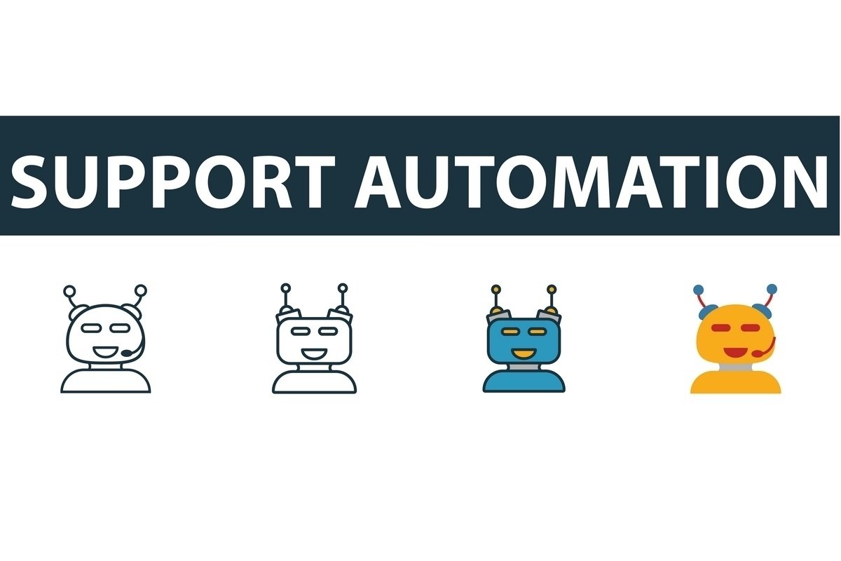 Support Automation icon set (1763434) | Icons | Design Bundles