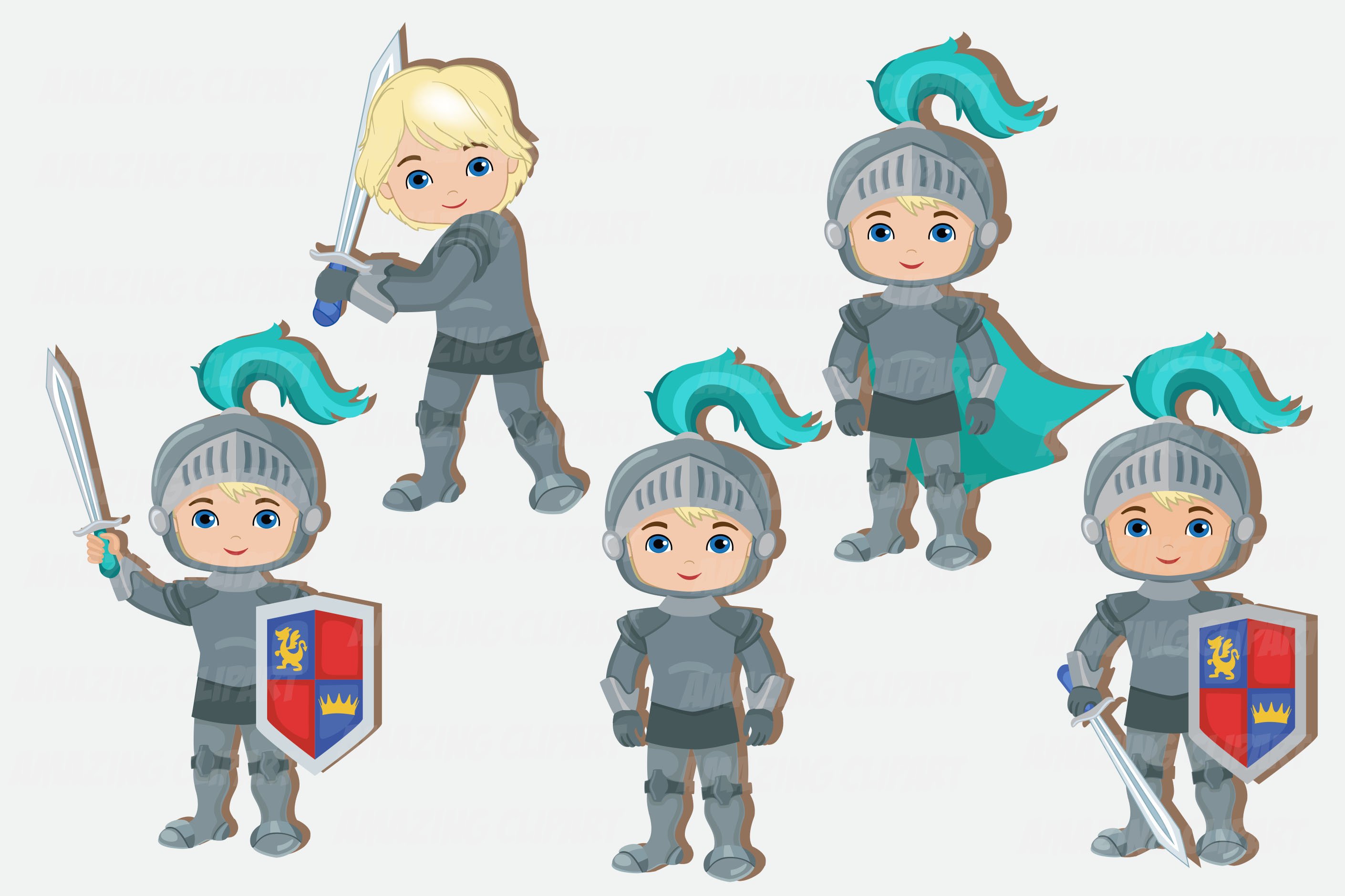 Defeated Knight Clipart