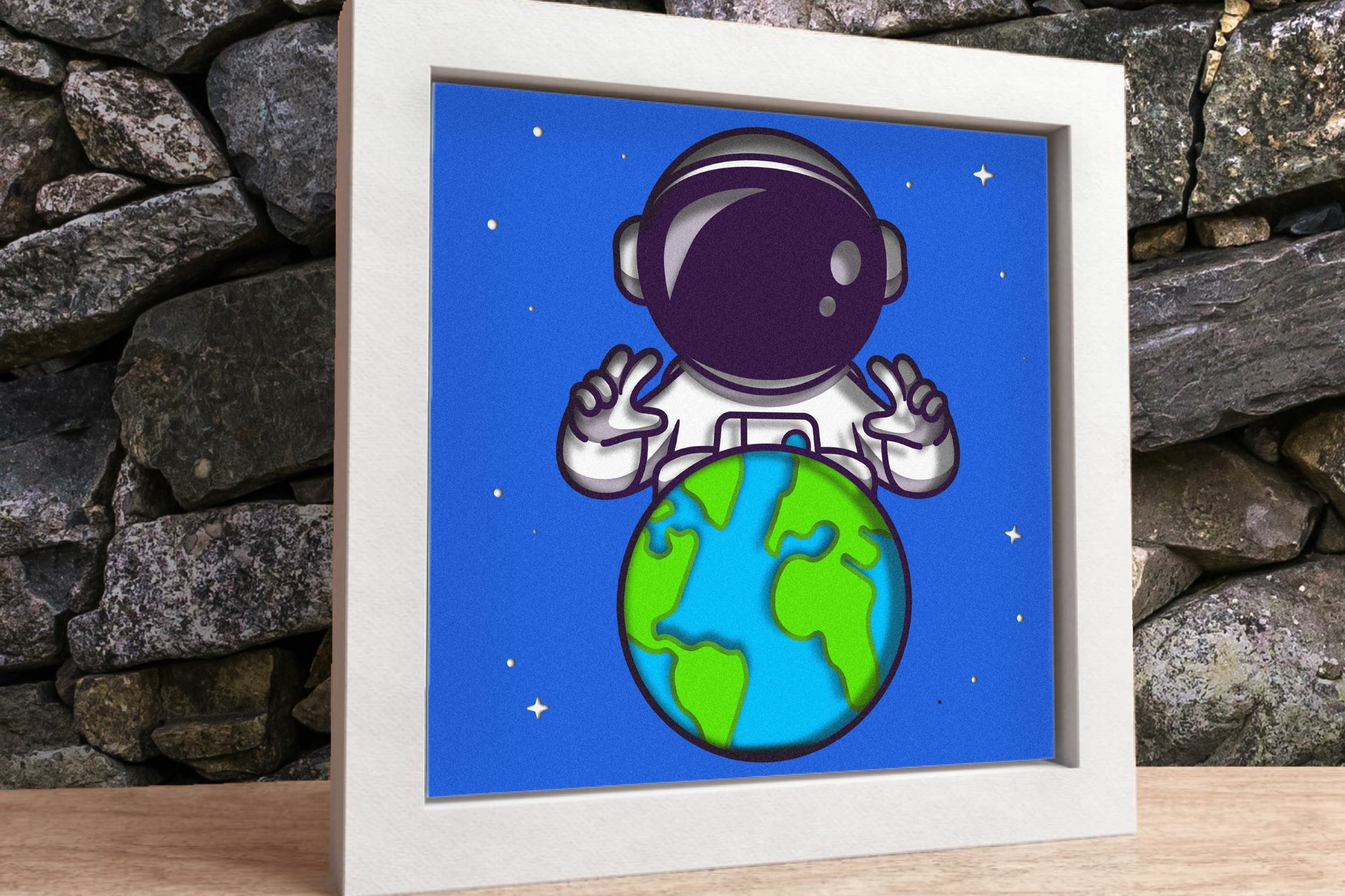 Astronaut Cut Out Designs