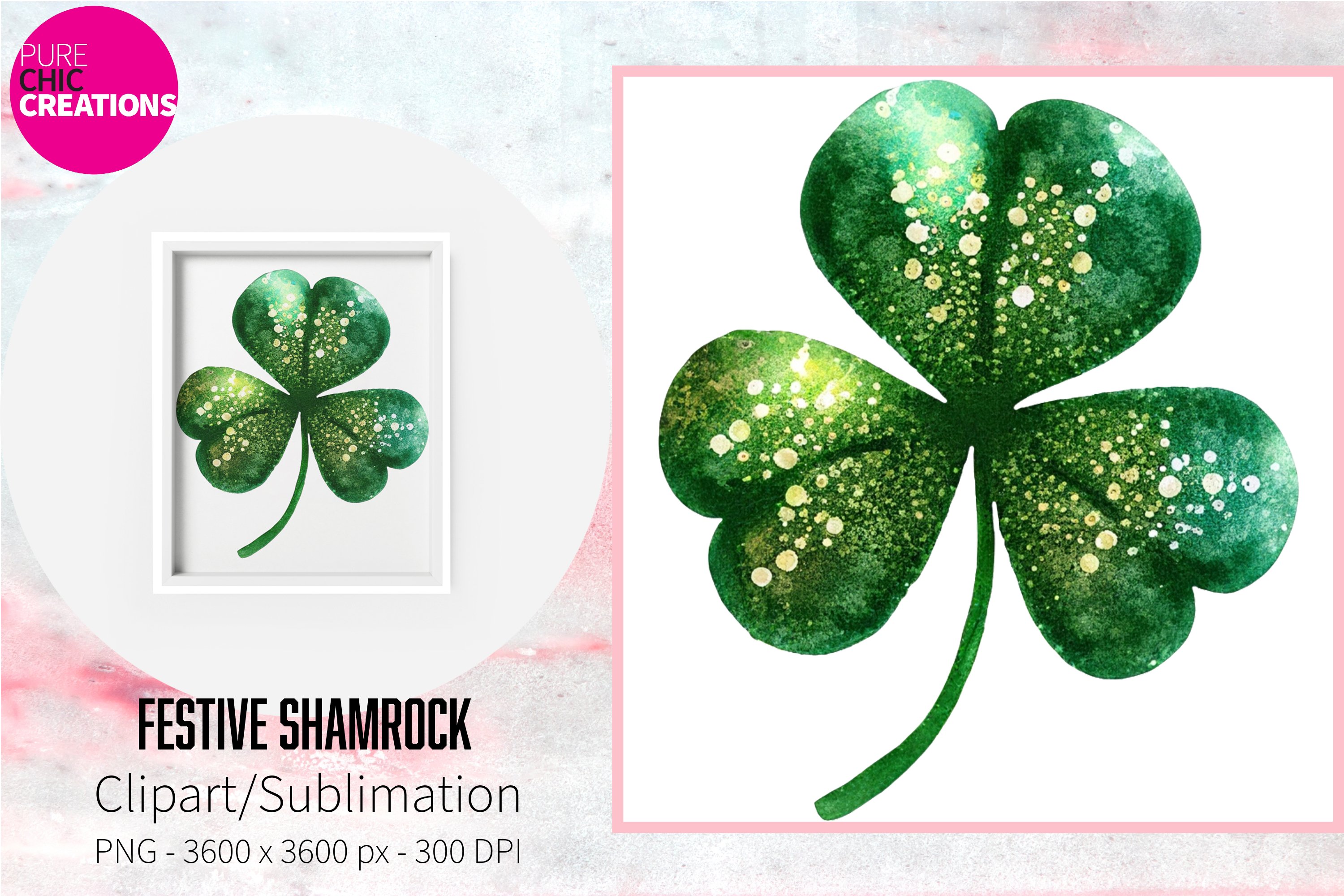 Shamrock Png Celtic Shamrock Clipart In Illustrator, SVG, JPG, EPS,