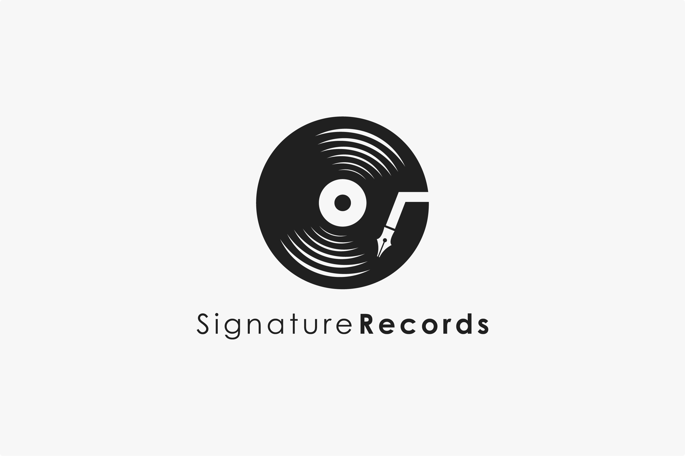 Record Logo Design