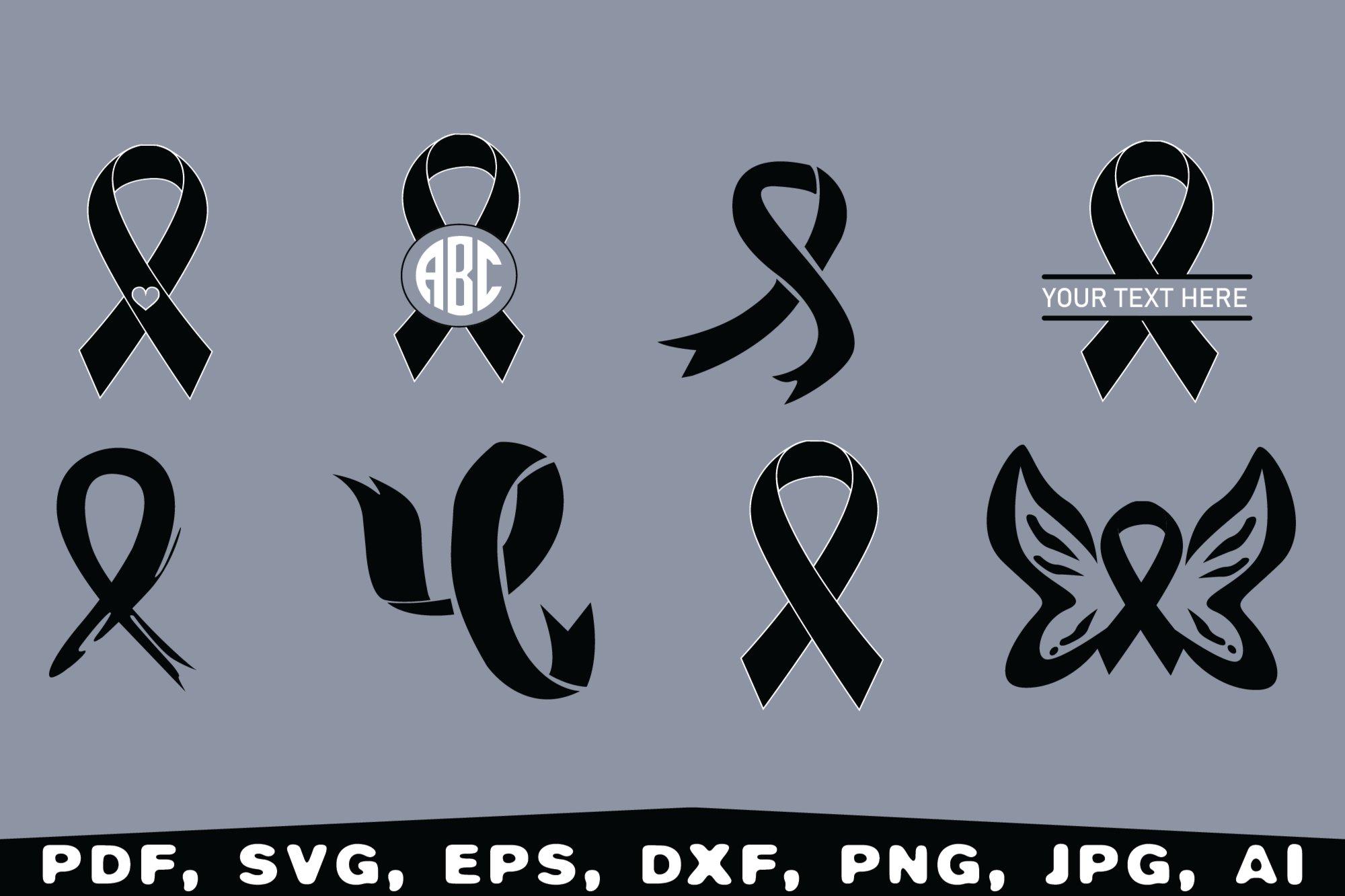 Skin Cancer Ribbon Colors