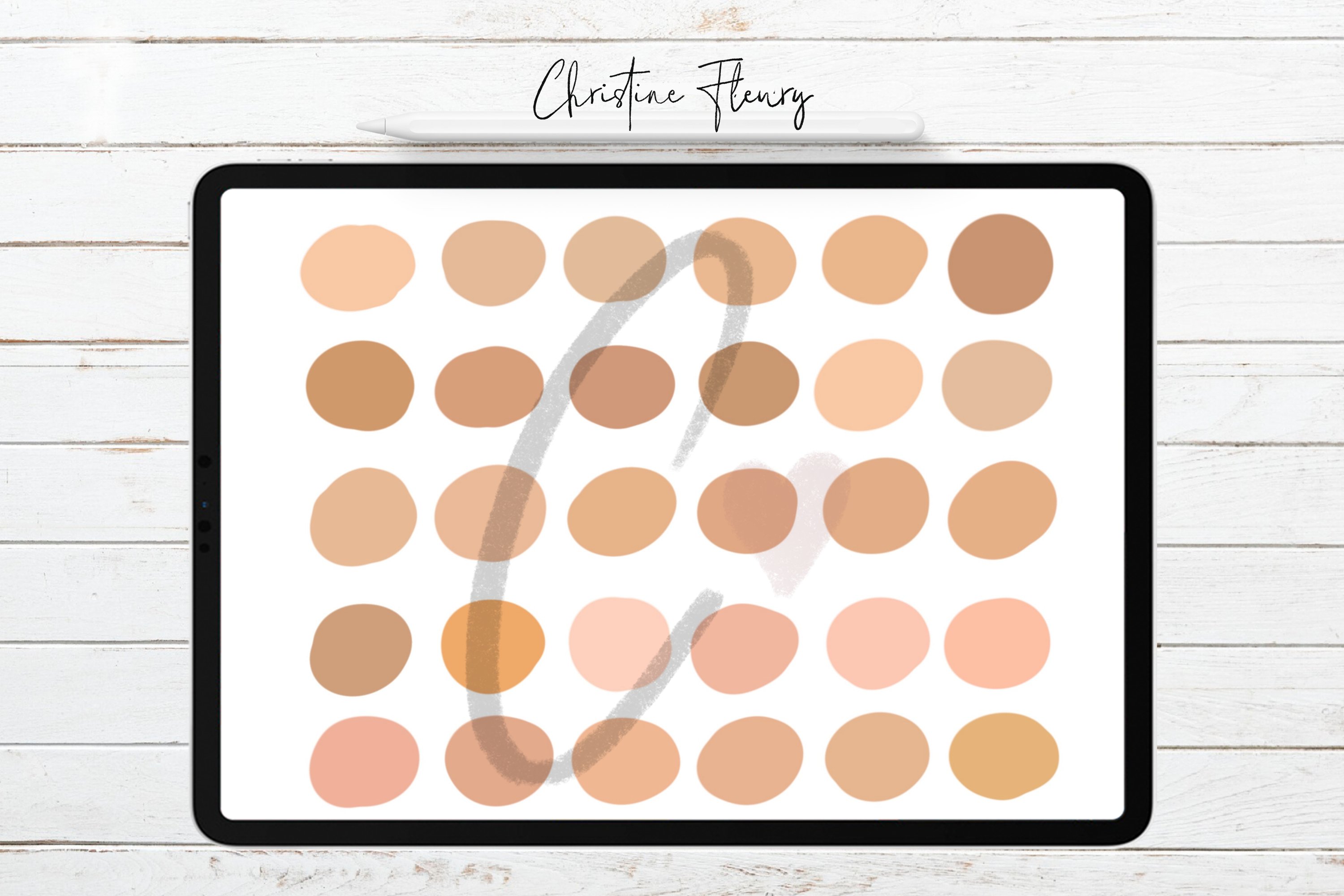 Light Skin Color Palette