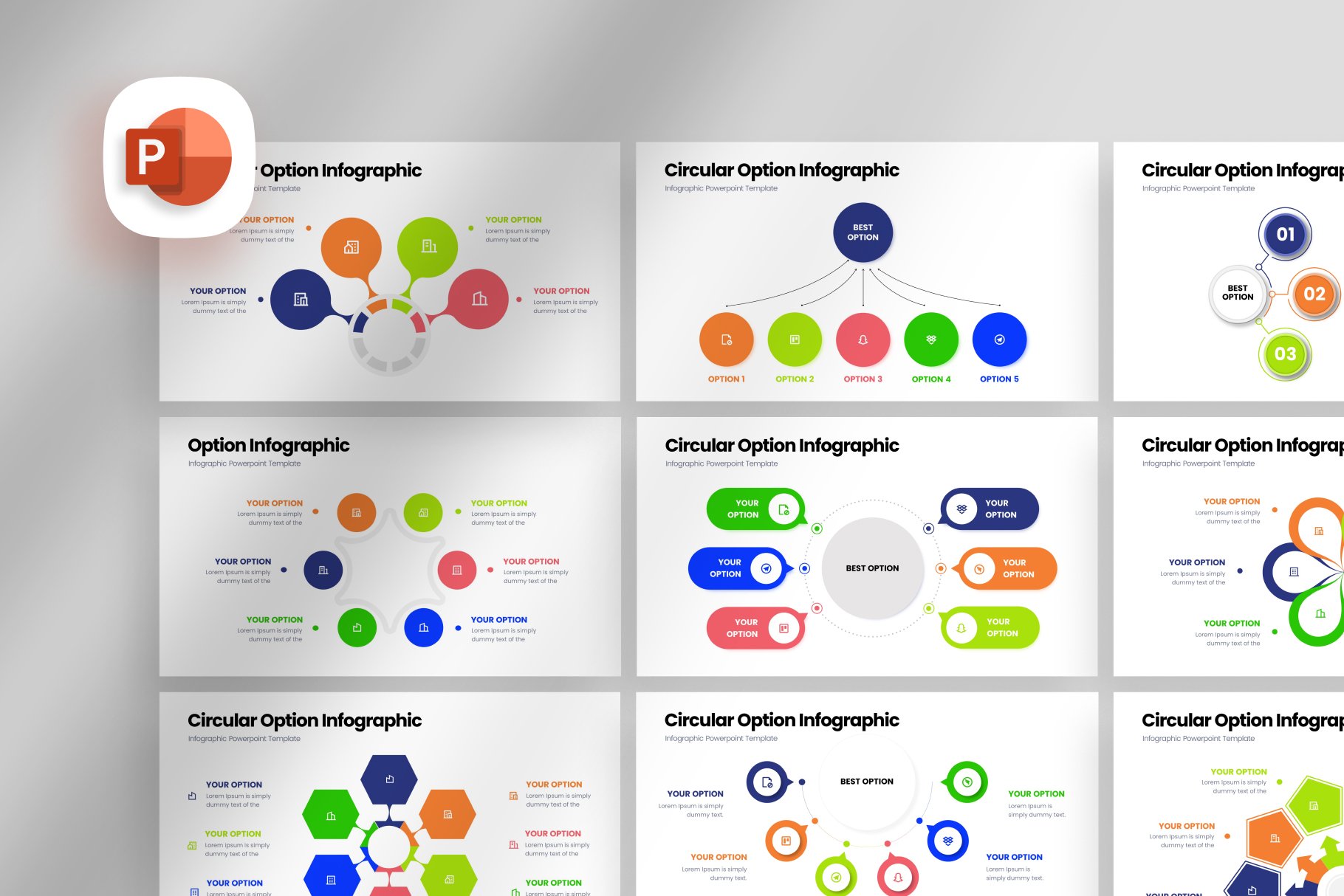 Microsoft Powerpoint Infographic Template