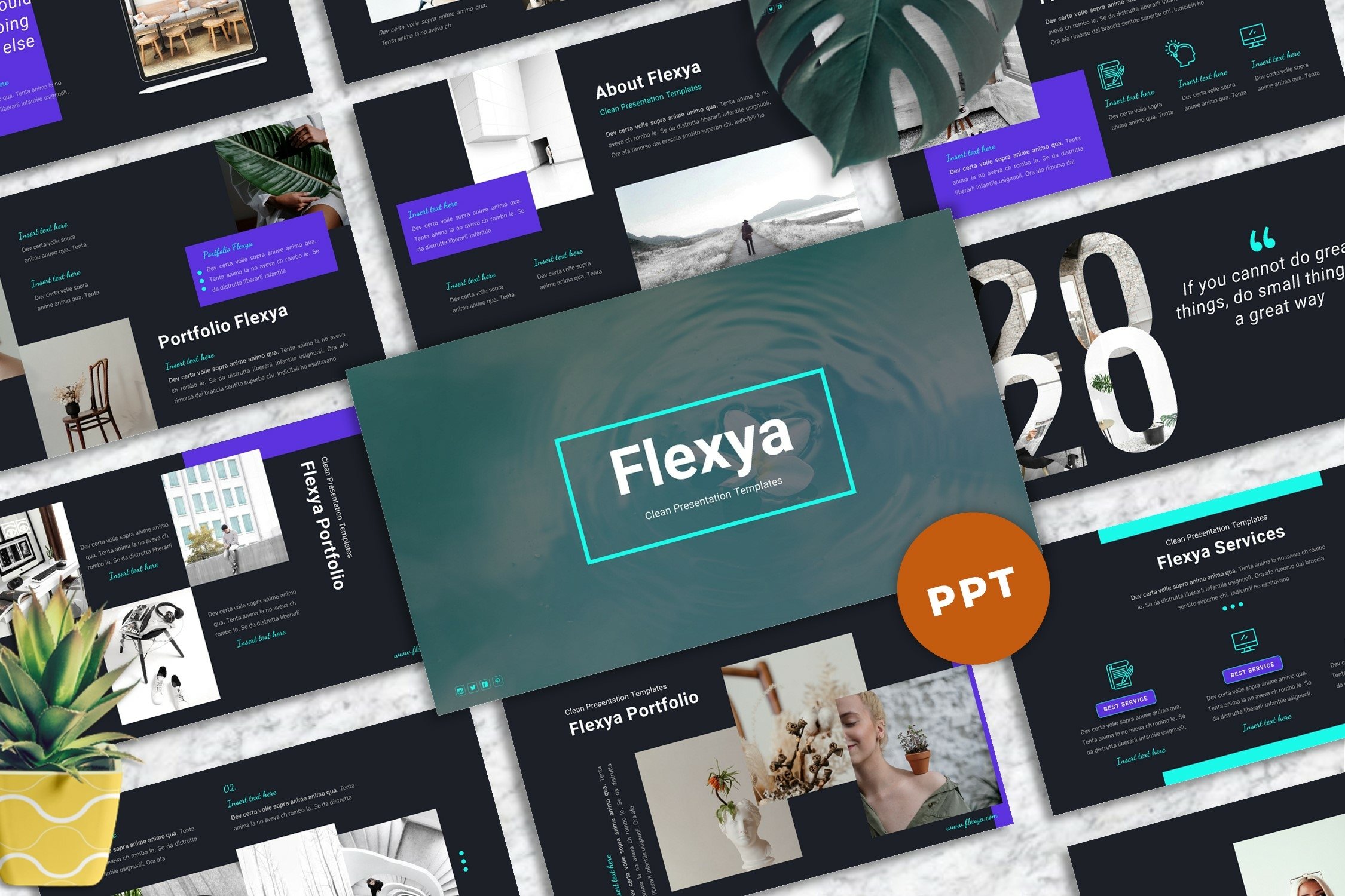 Clean Powerpoint Templates