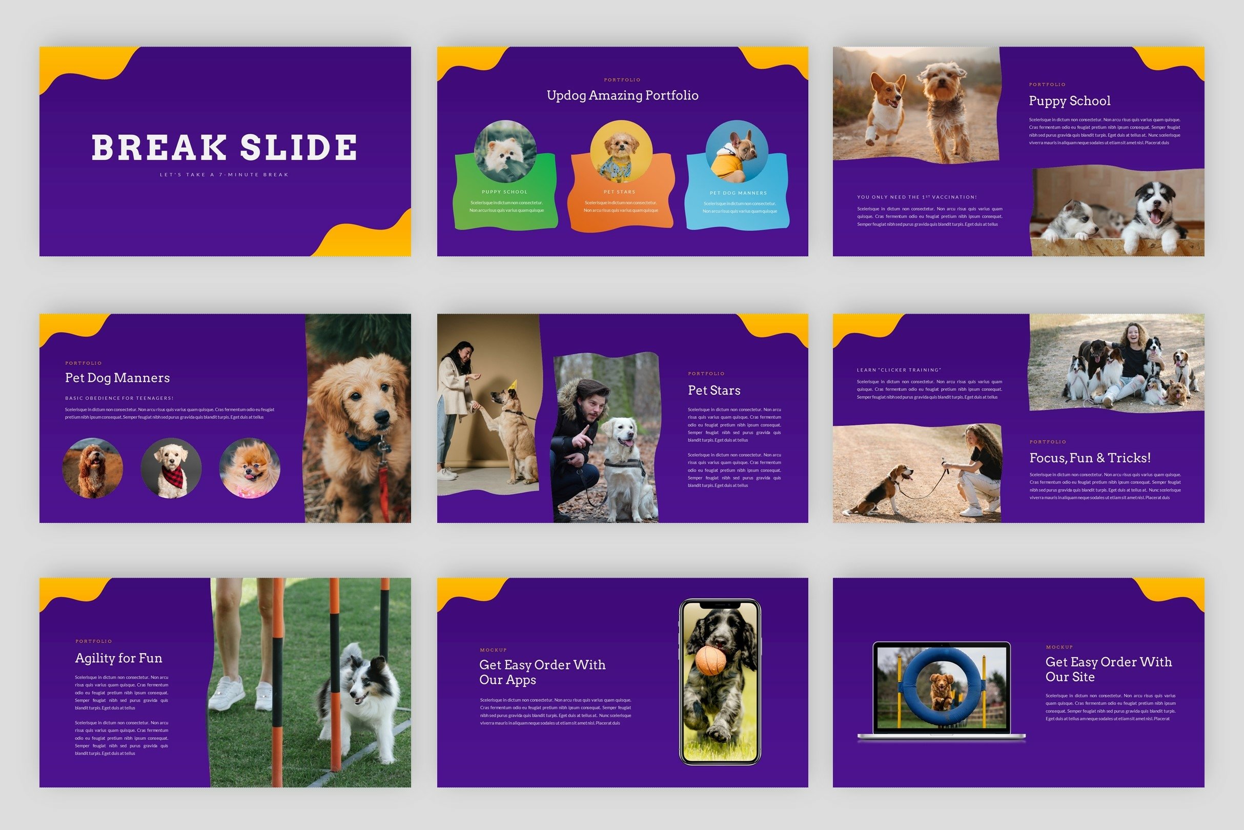 Dog Powerpoint Template