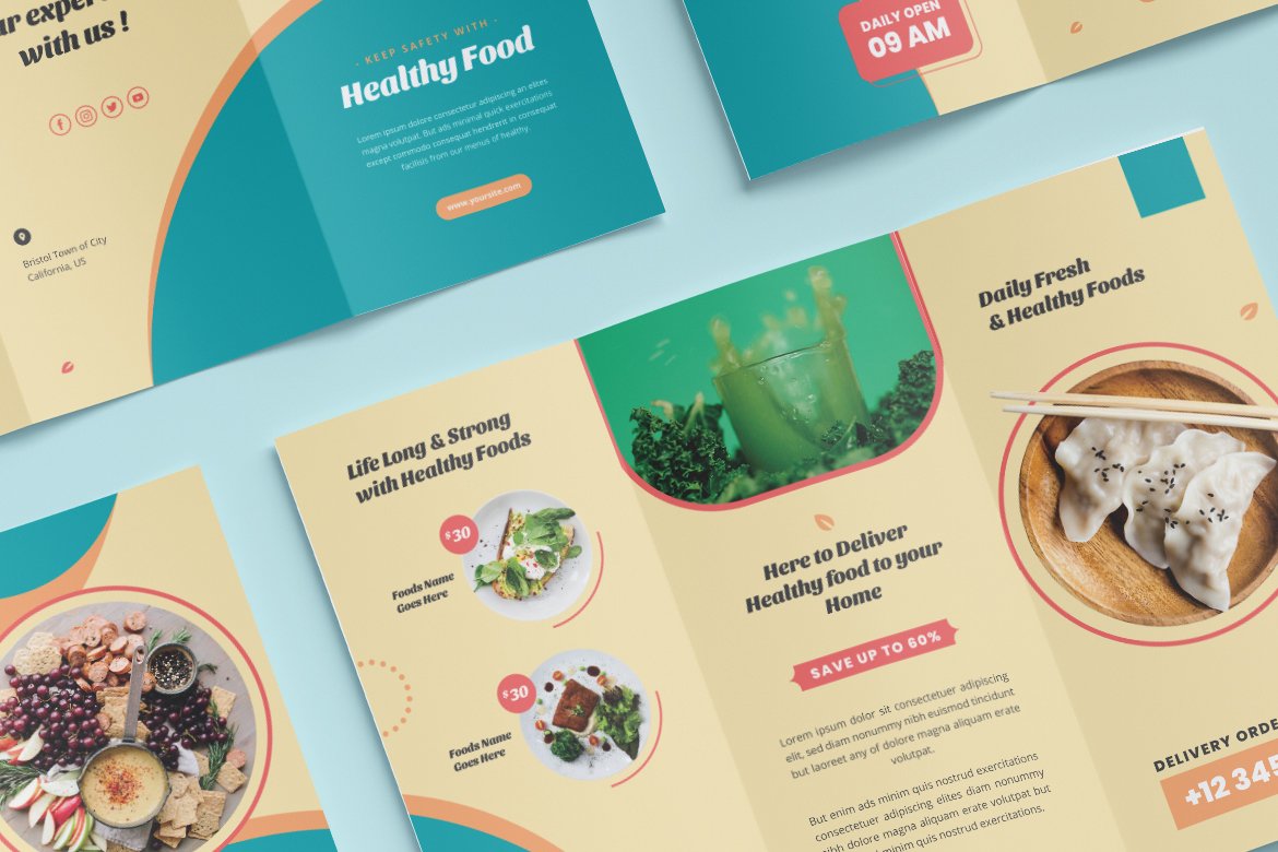 Healthy Food Brochure