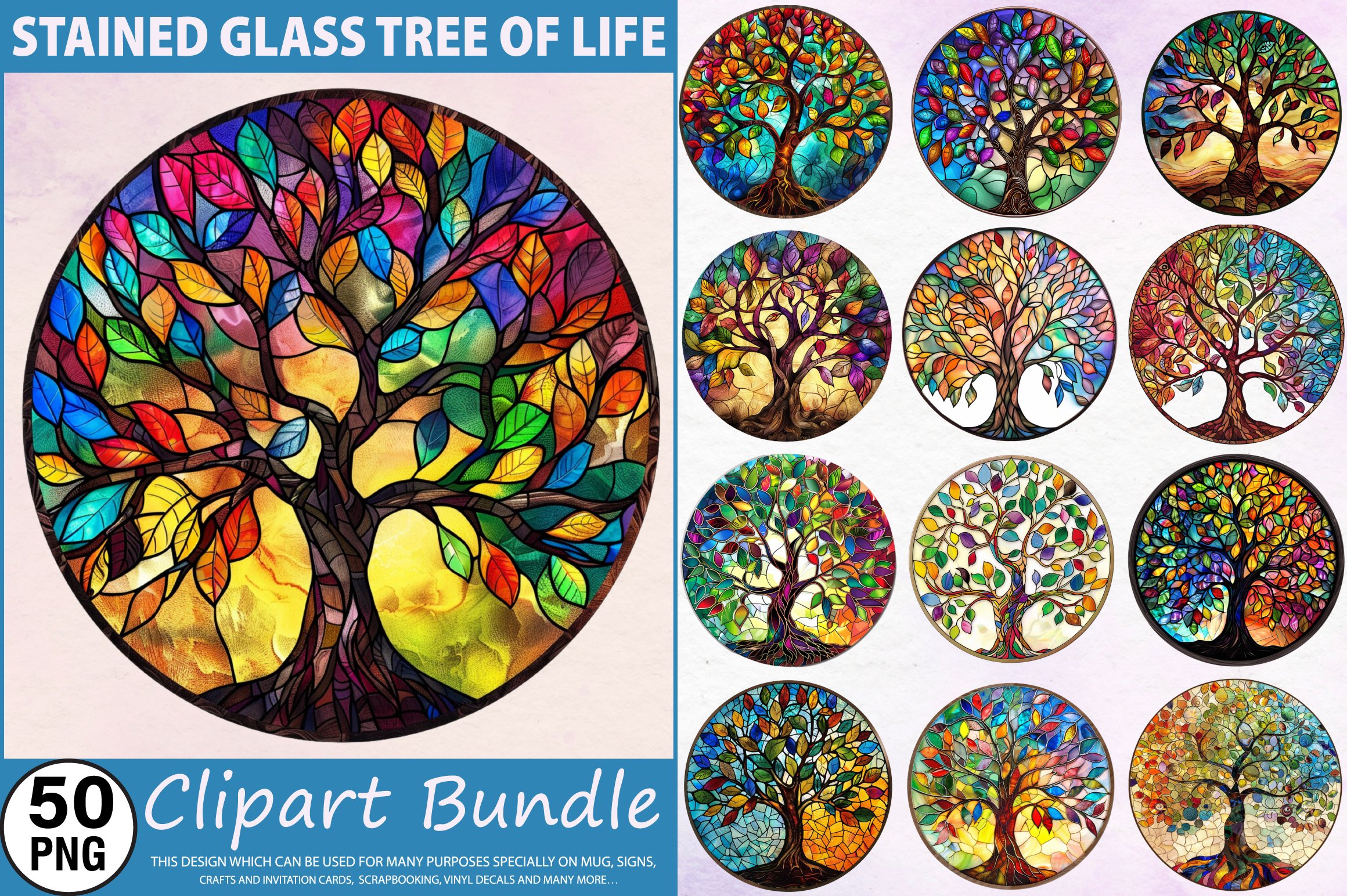 Tree Of Life Stained Glass