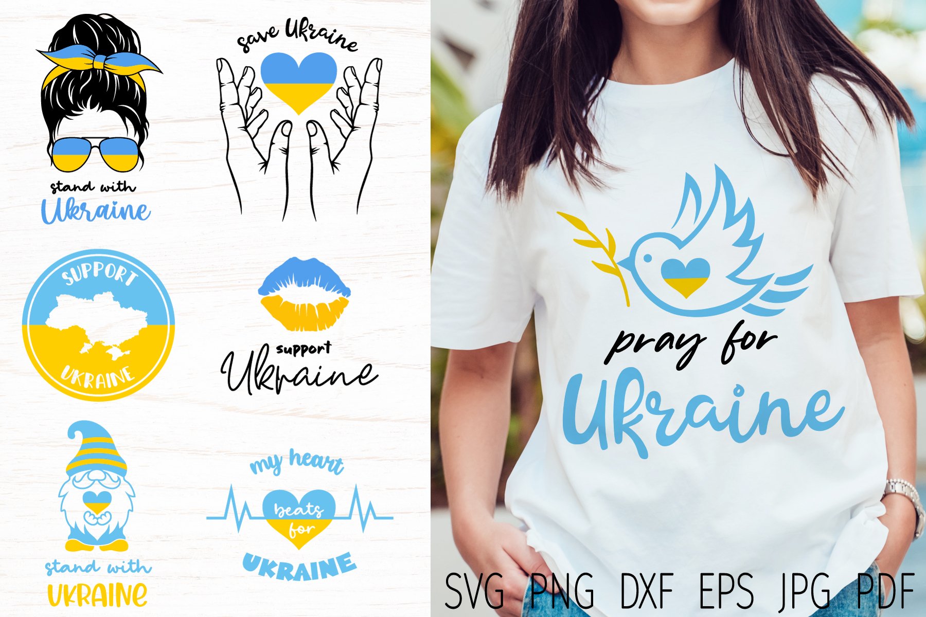 Digital Art & Collectibles Ukraine PNG Bundle Stand With Ukraine ...
