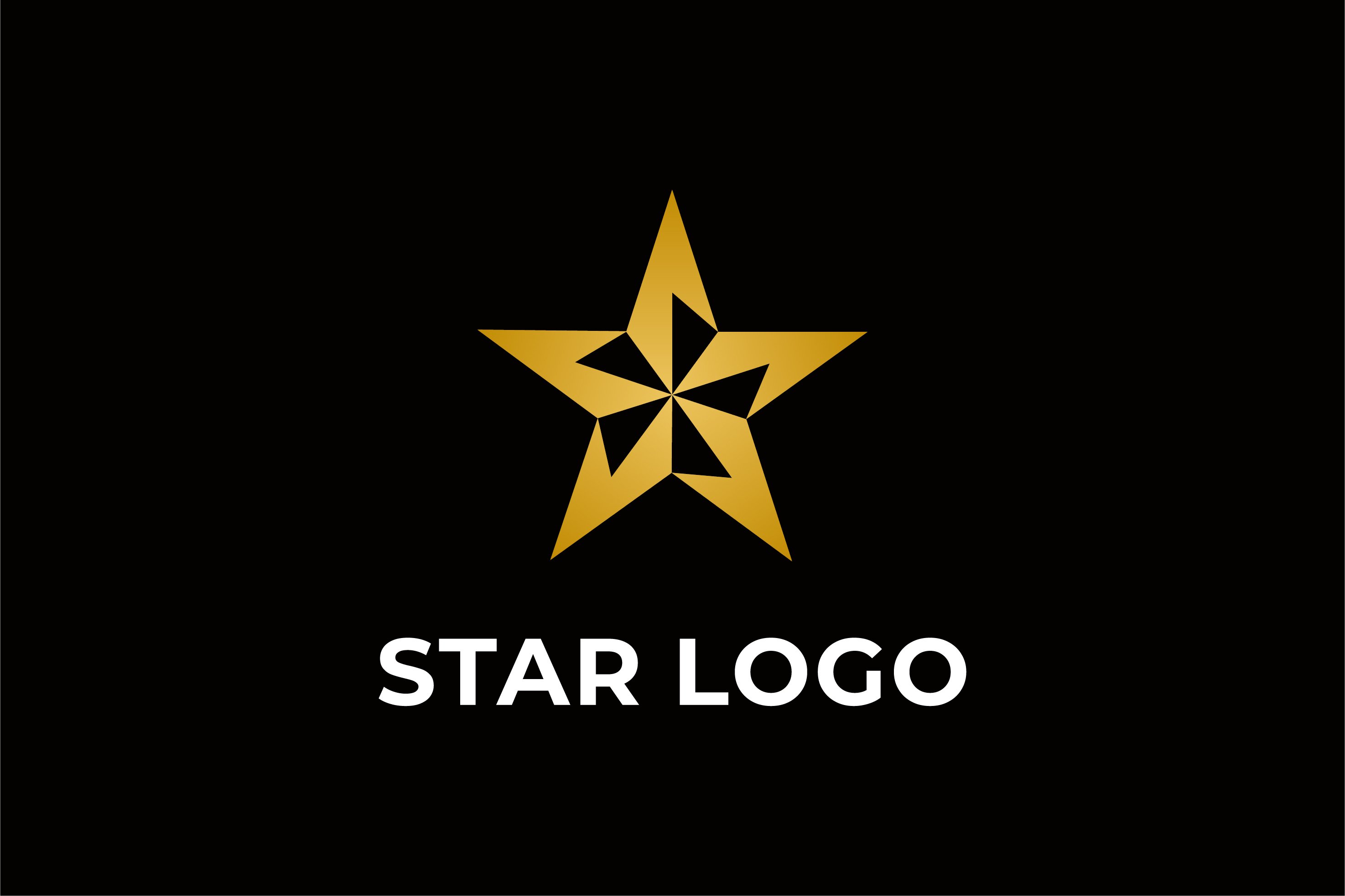 Gold Star Logo Design