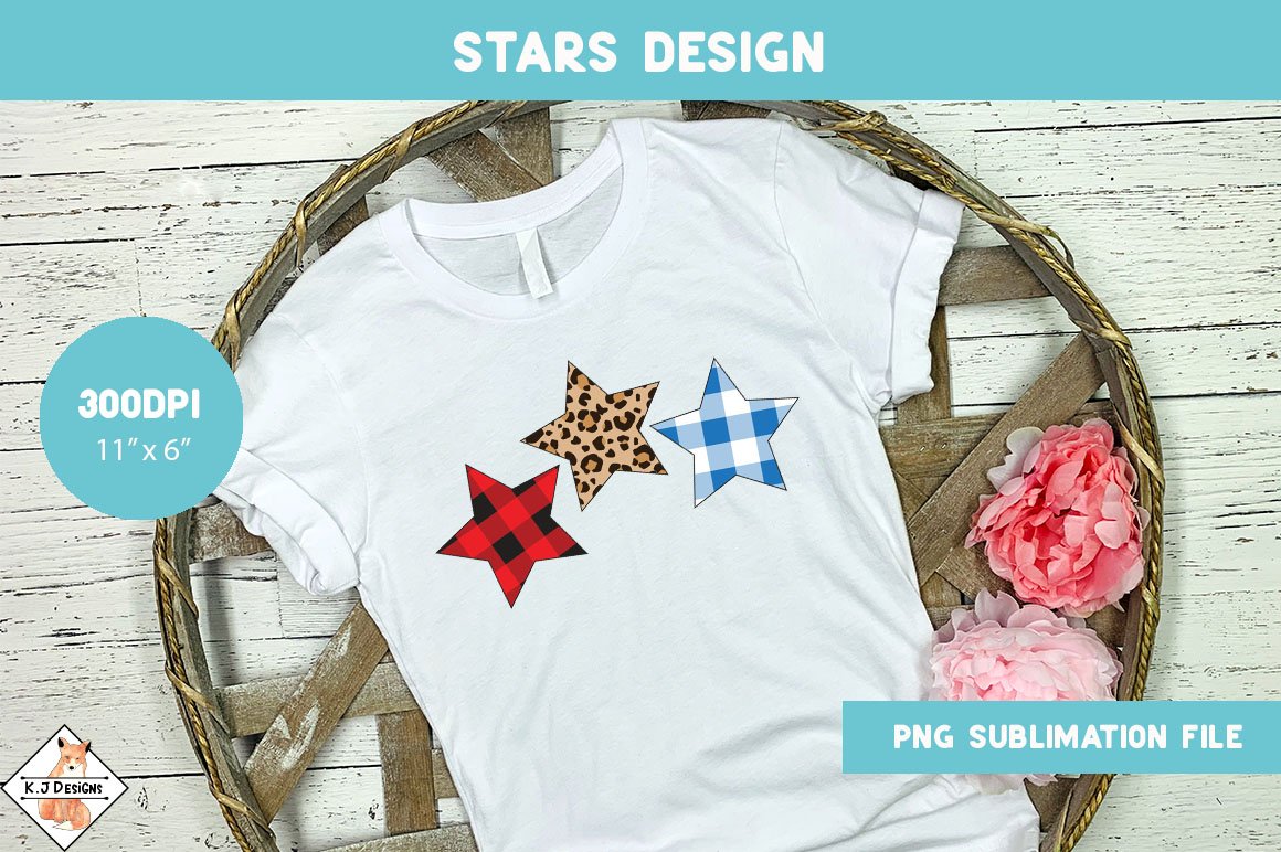 Stars Design | Sublimation Printing