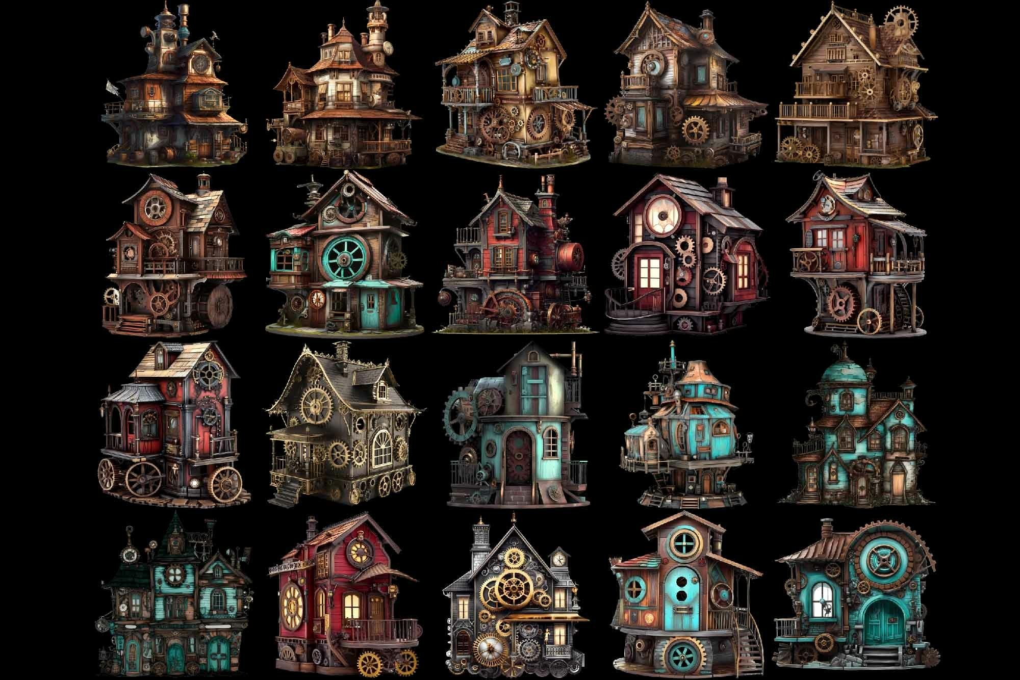 Steampunk House Concept