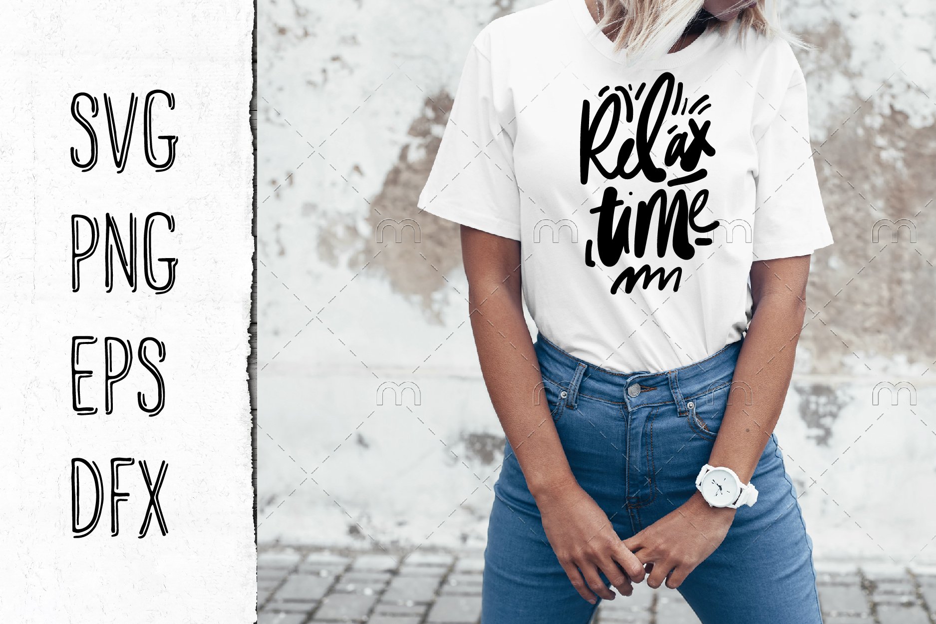 Relax time SVG. Summer quote. Hand lettering (1415966) | SVGs | Design ...