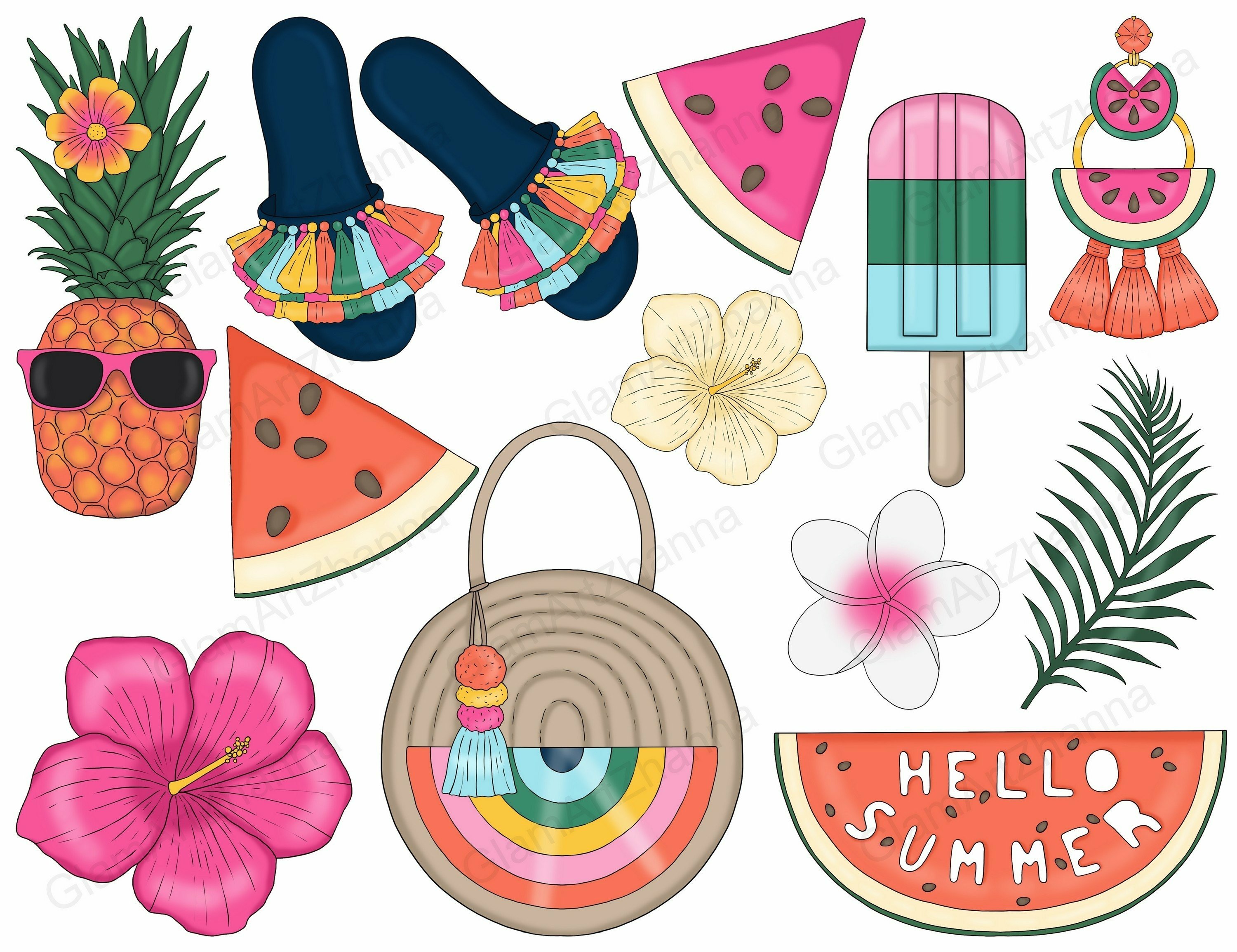 Cute Summer Clipart