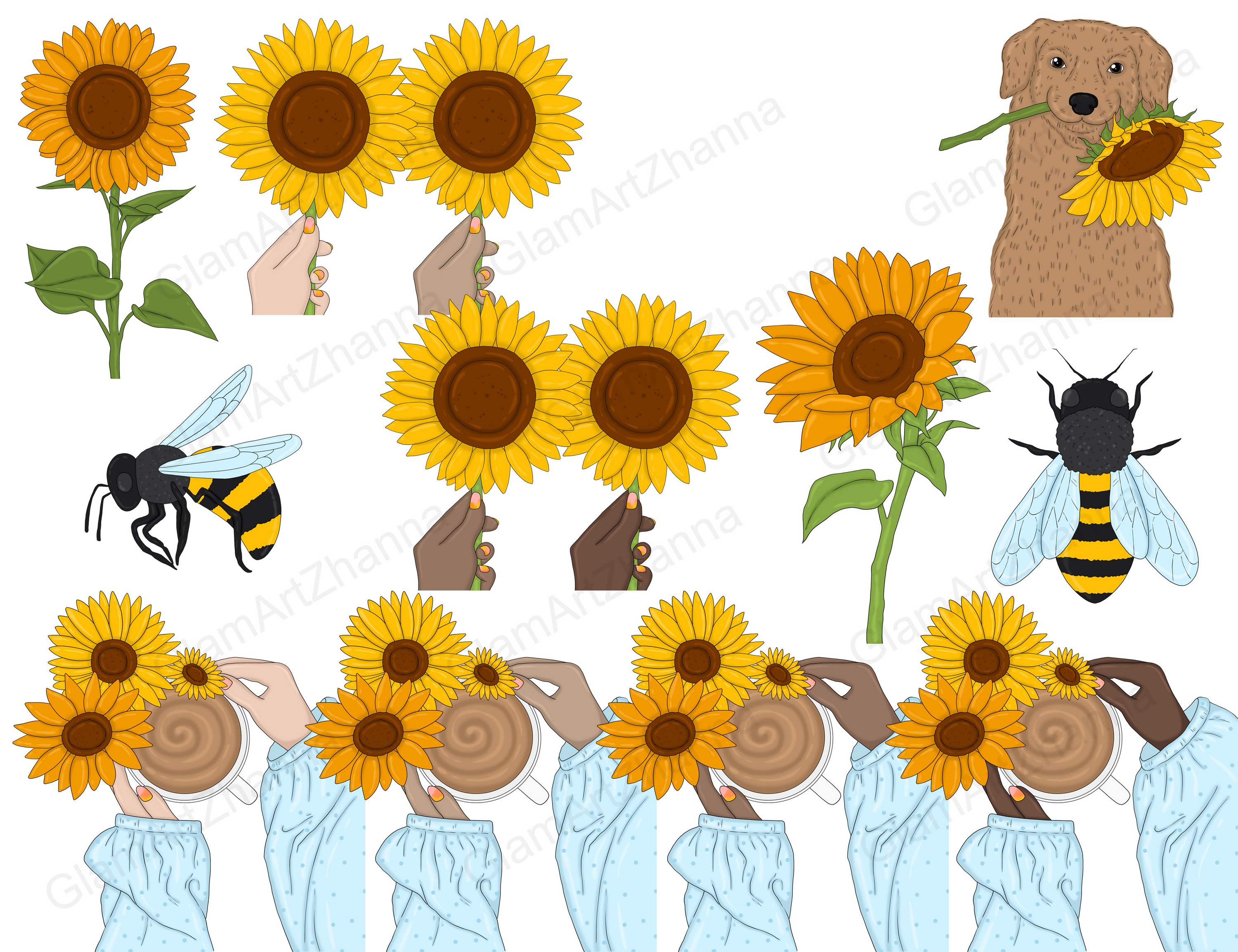 Spring Sunshine Clip Art