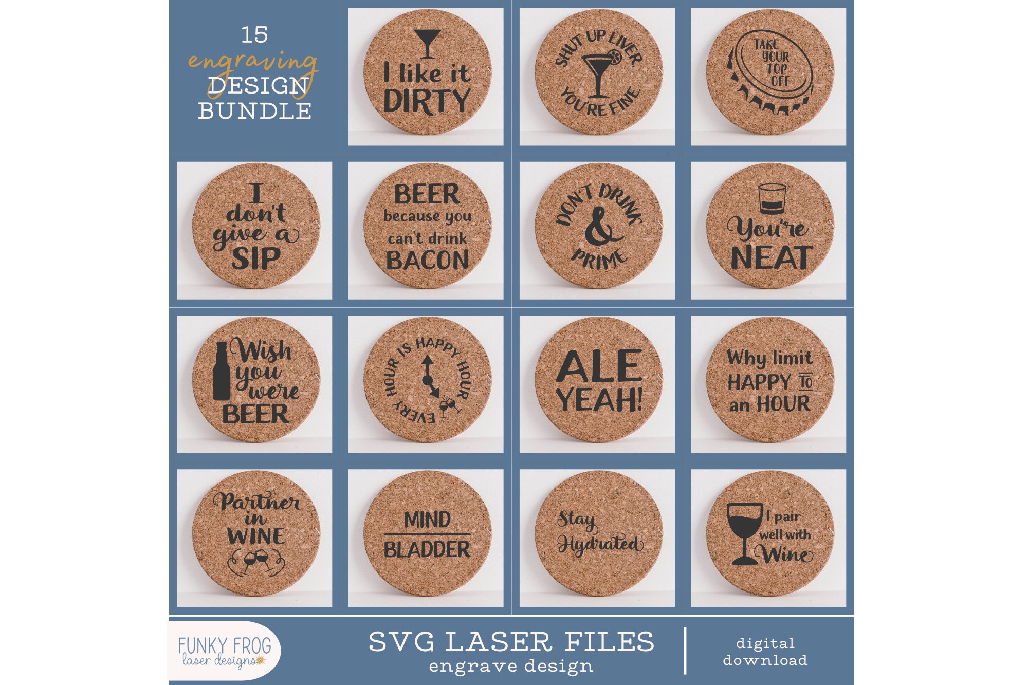 Funky drink coasters store