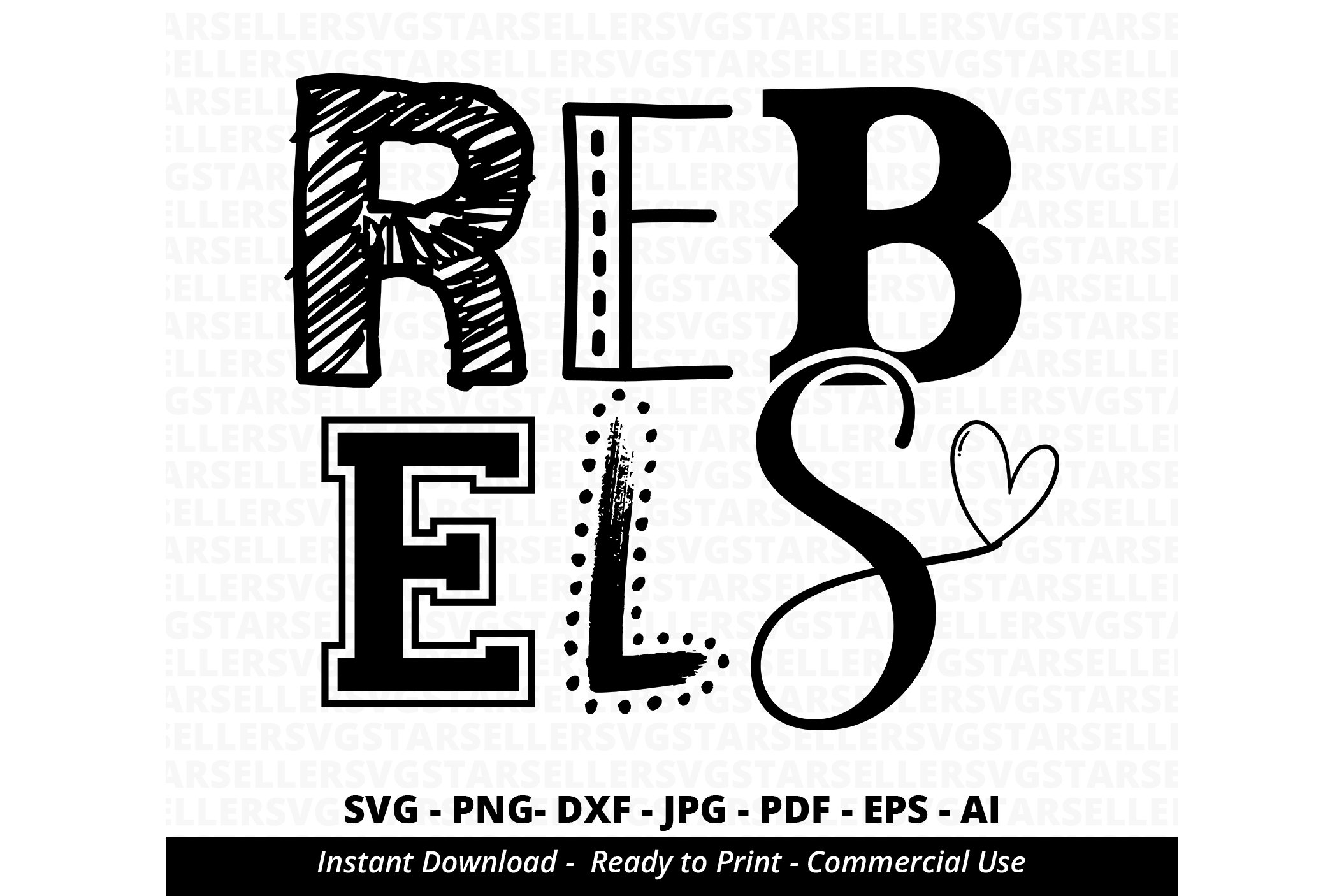 Rebels ,Rebels Heart, Rebels School Team SVG PNG