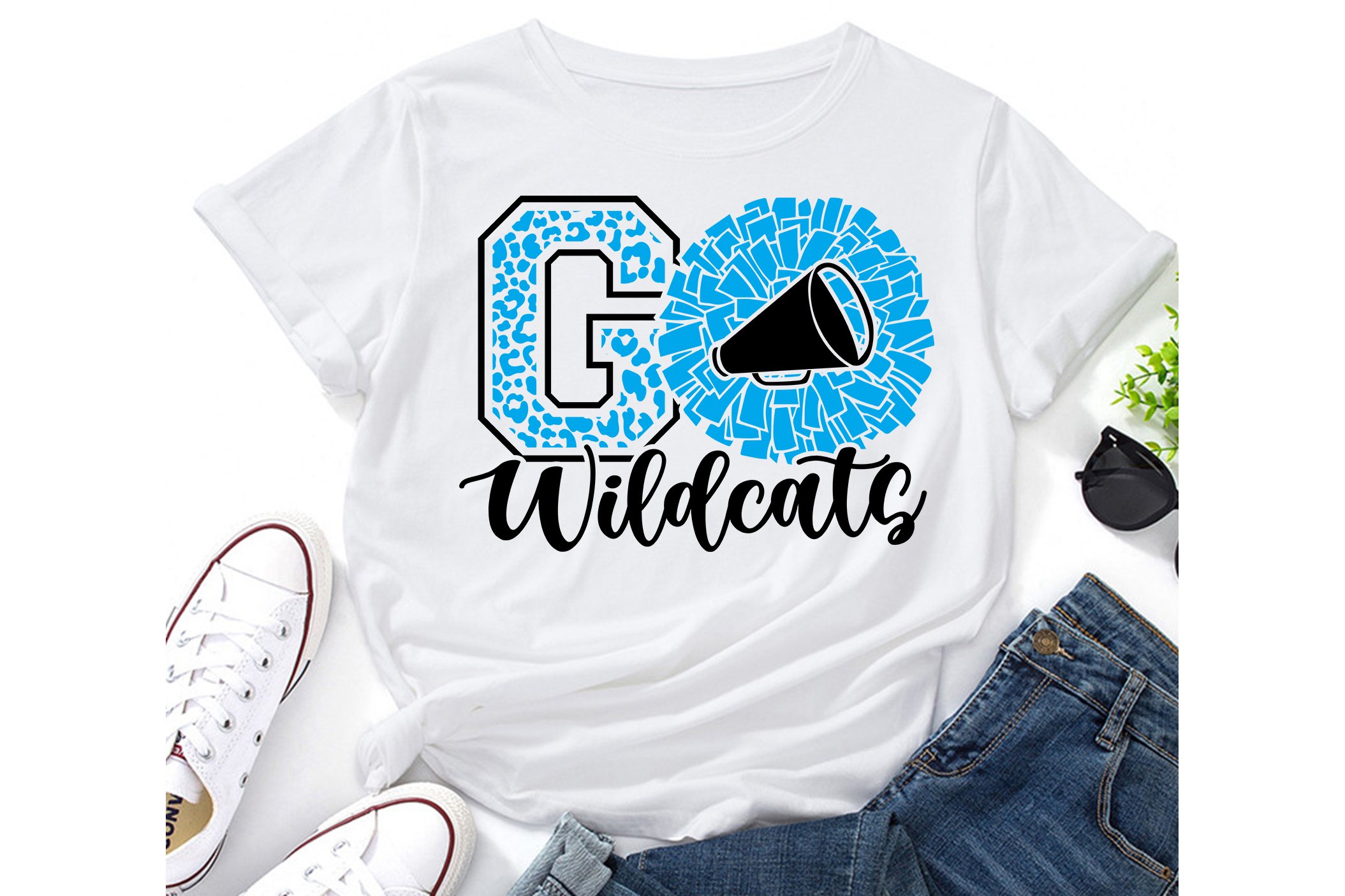 Go Wildcats Cheer,Wildcats Mascot,Wildcats School Team SVG