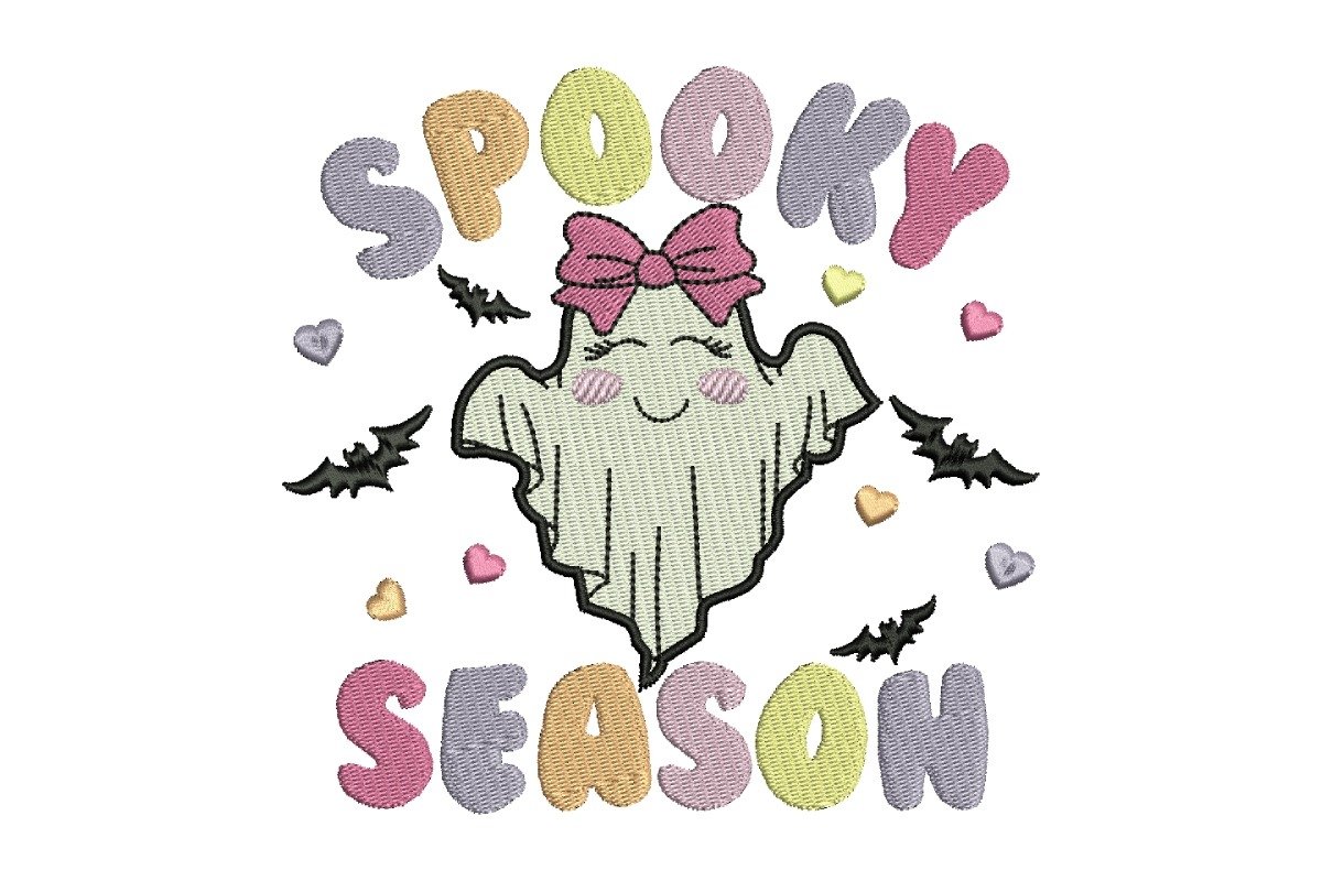 Spooky Season Embroidery Design (2237898) | Embroidery Designs | Design ...