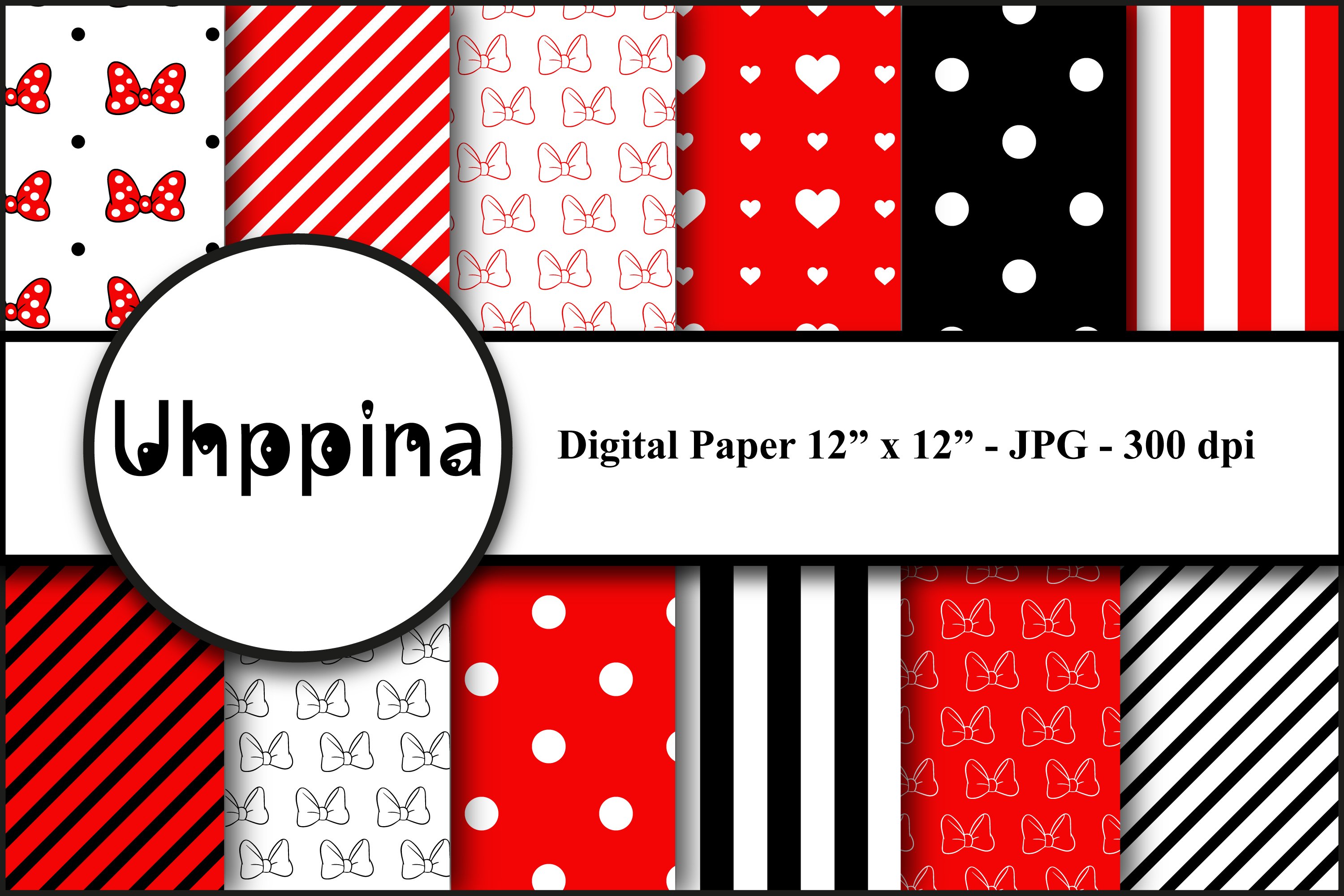 Kit 'Magic 22B' Digital Paper (1780204) | Patterns | Design Bundles