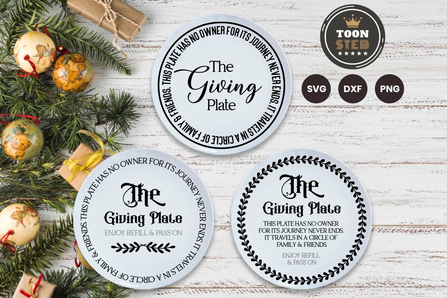 Offering Plate Christmas