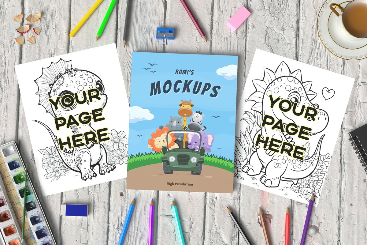 Coloring Pages Book Covers