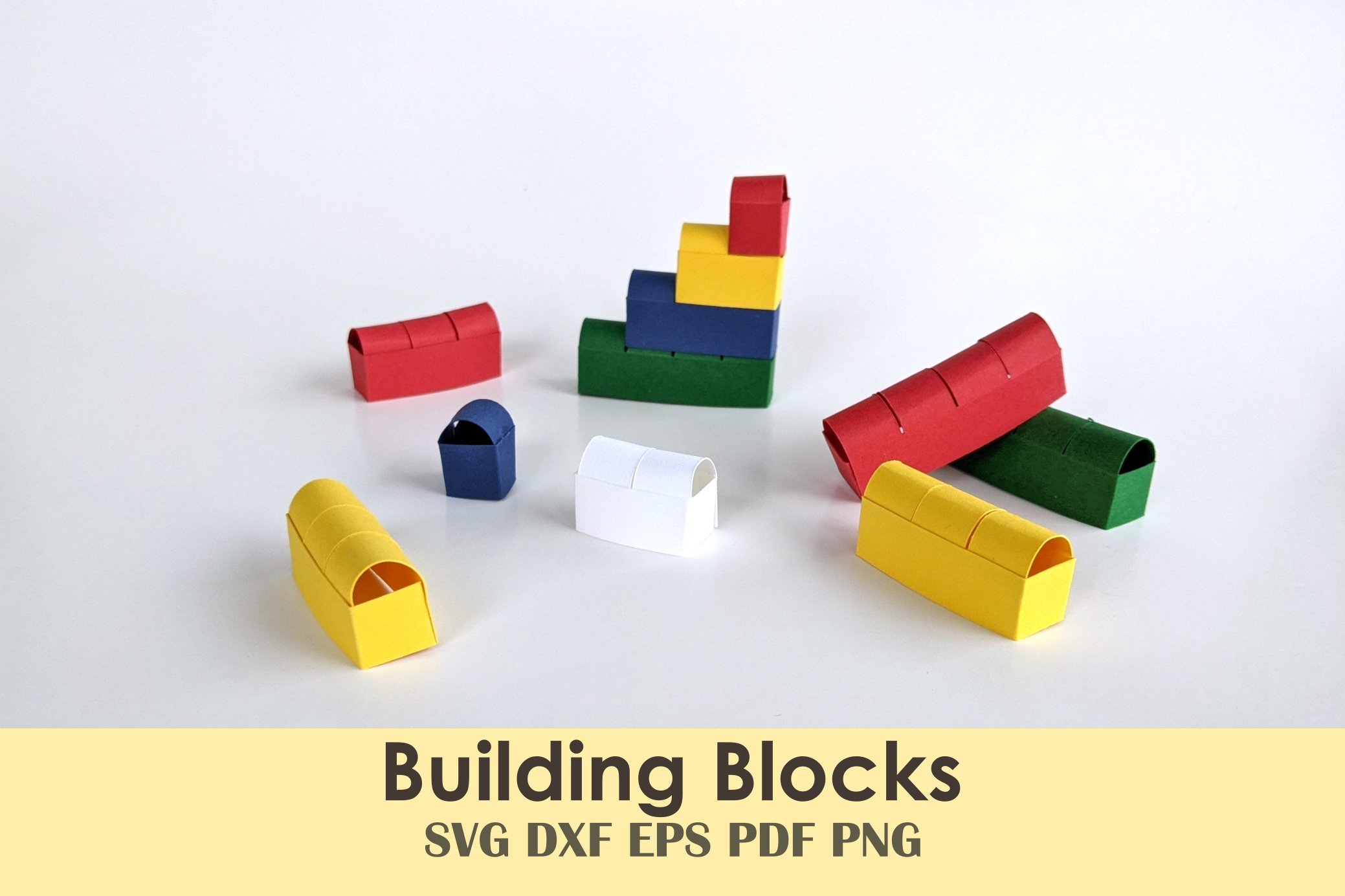 Kids Building Blocks Clipart