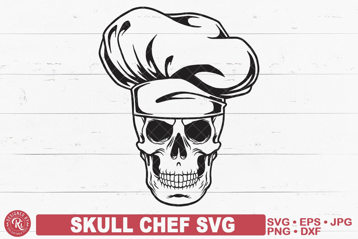 Skull Chef SVG, Cooking, Grill Master, Master Chef, Logo (2178760 ...