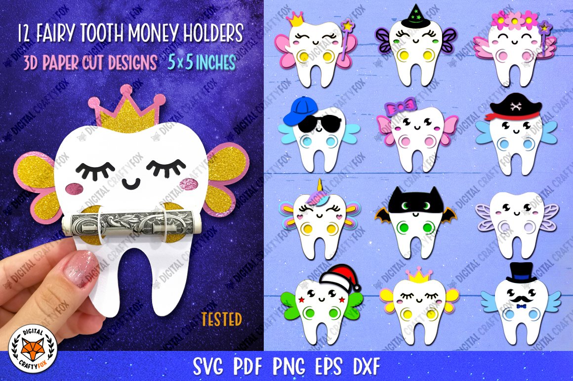 Tooth Fairy Paper Craft