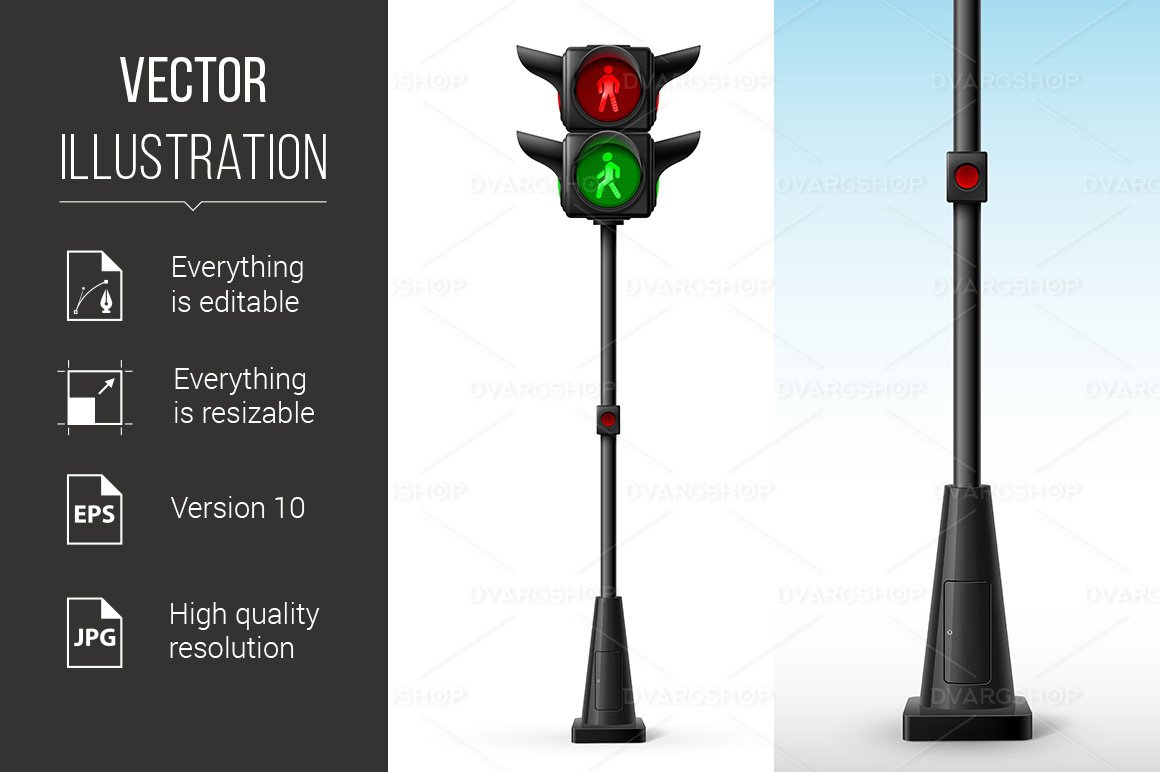 Traffic light (1847331) | Vectors | Design Bundles