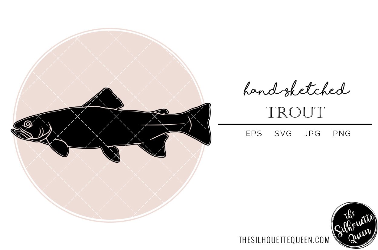 Trout Silhouette