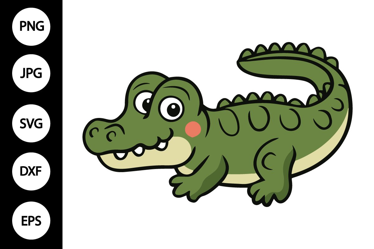 Clip Art Alligator