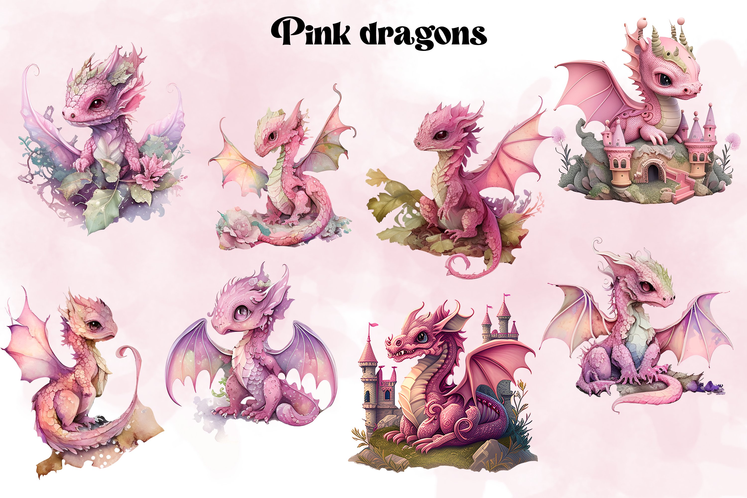 Baby Pink Dragon