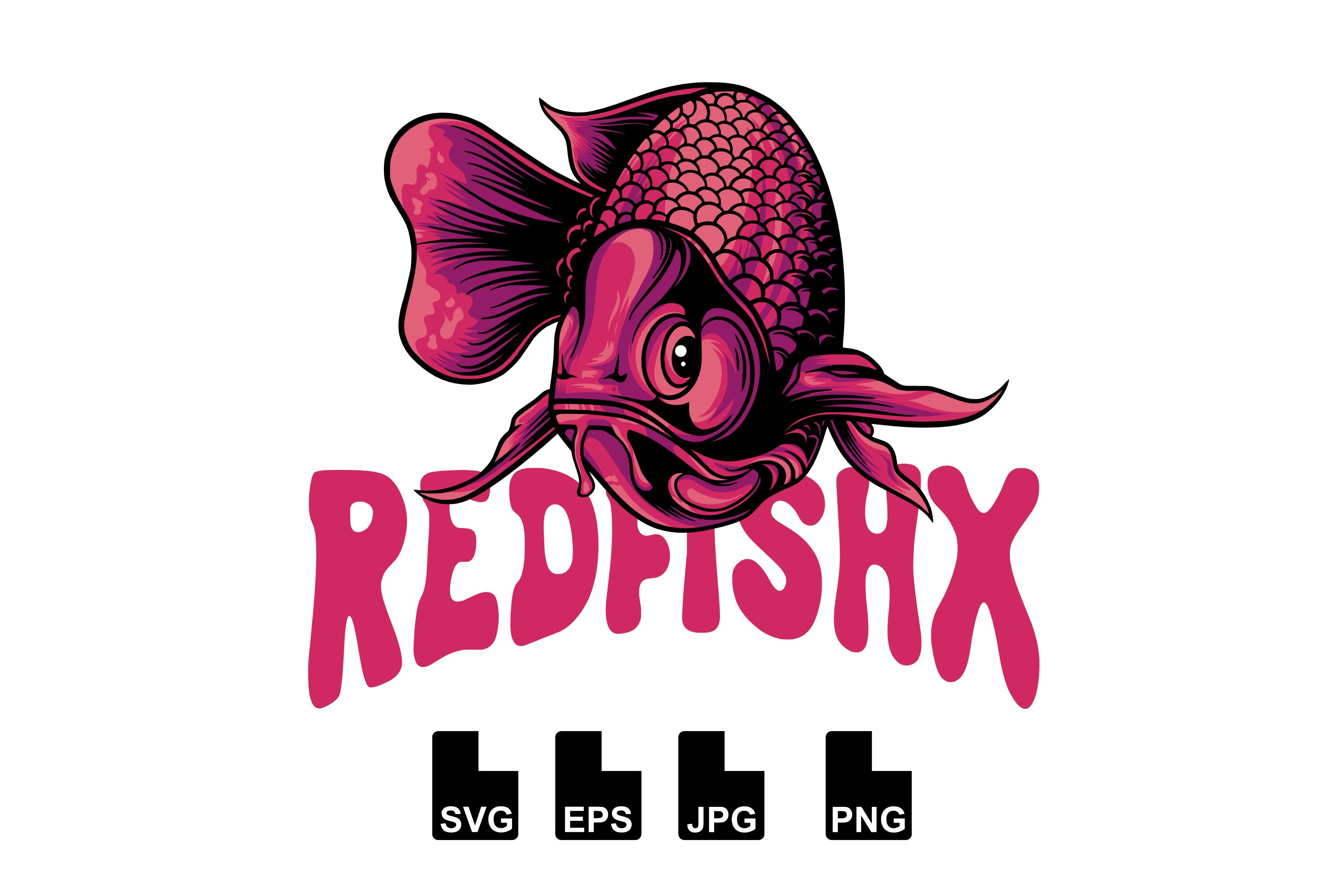 Redfish Logo Design