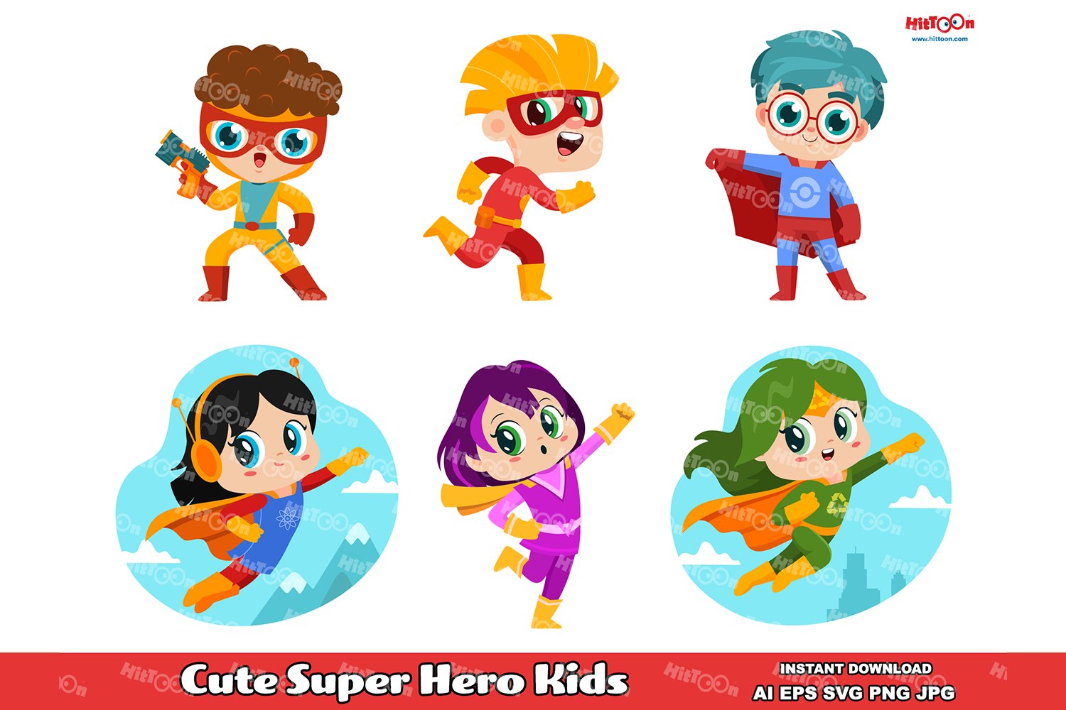 My Cute Graphics Superhero