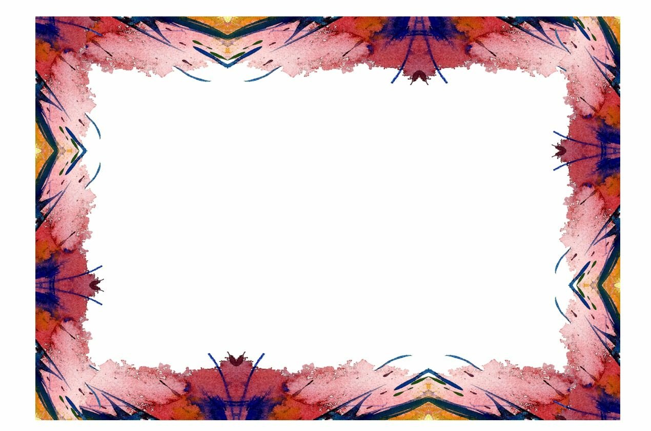 Simple Colorful Border Design