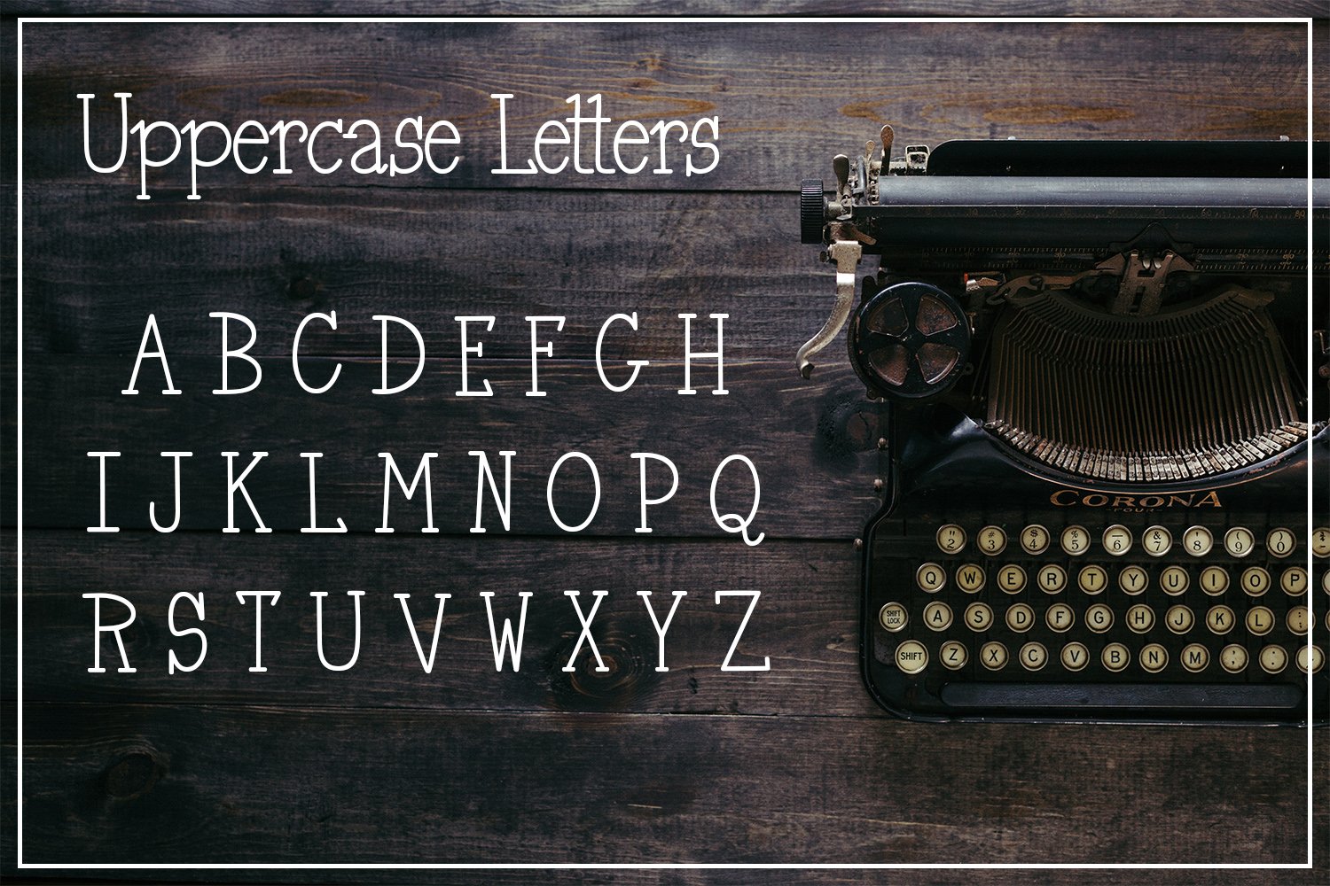 Typewriter Font Lowercase