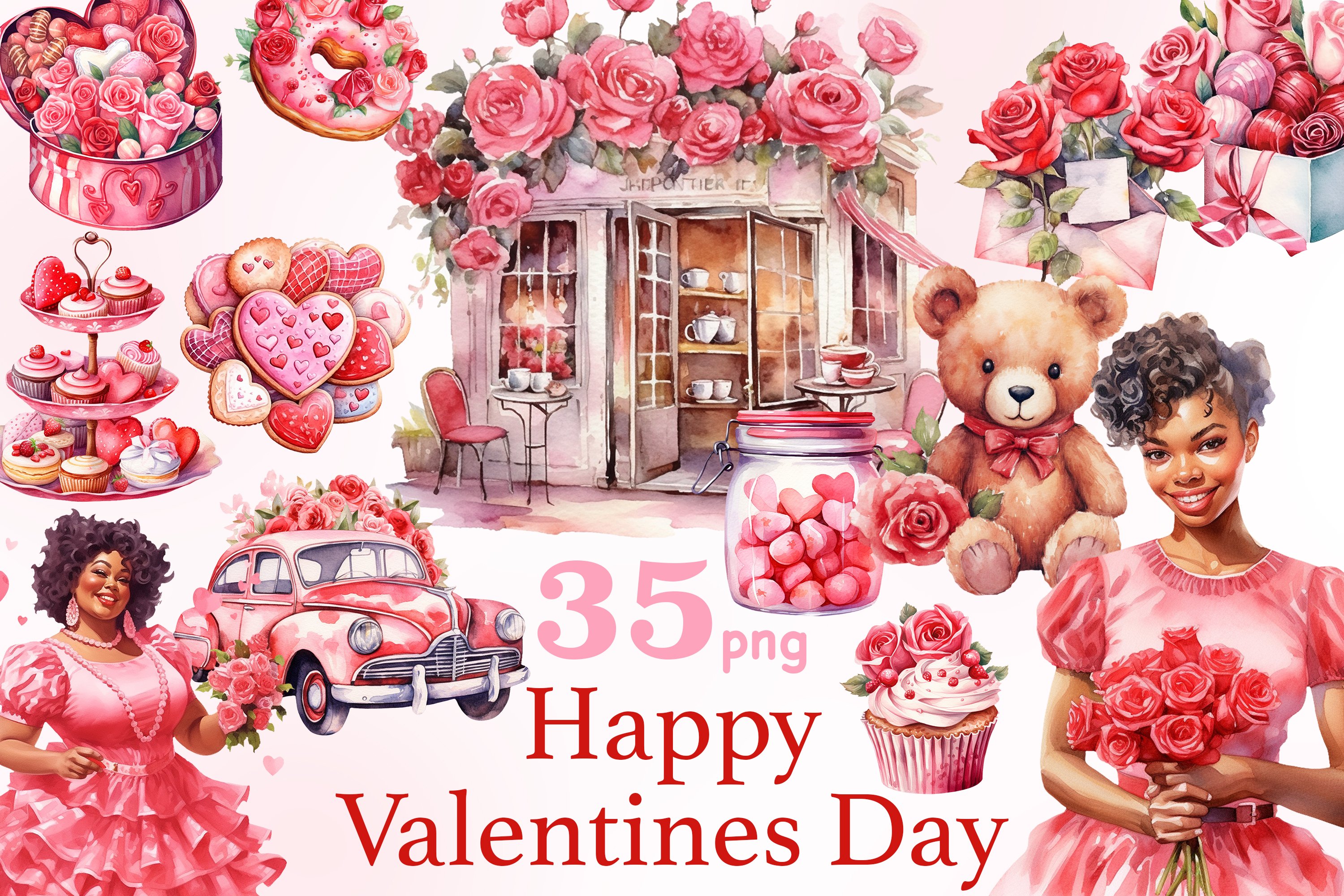 Valentine Day Clip Graphics