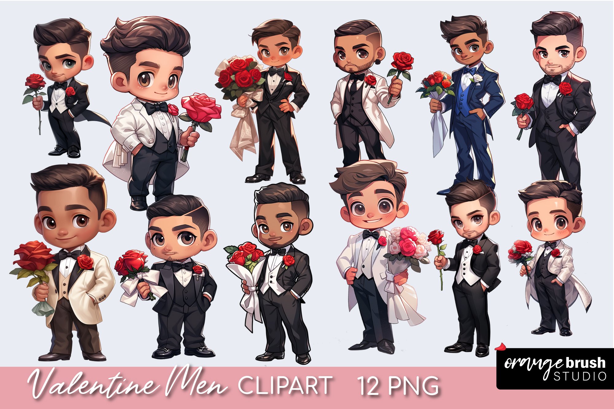 Groomsmen Clipart