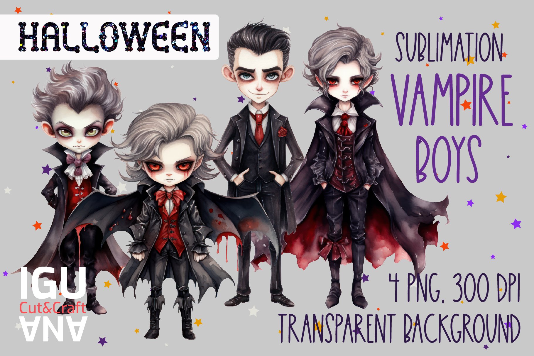 Halloween Vampire Clipart Girl