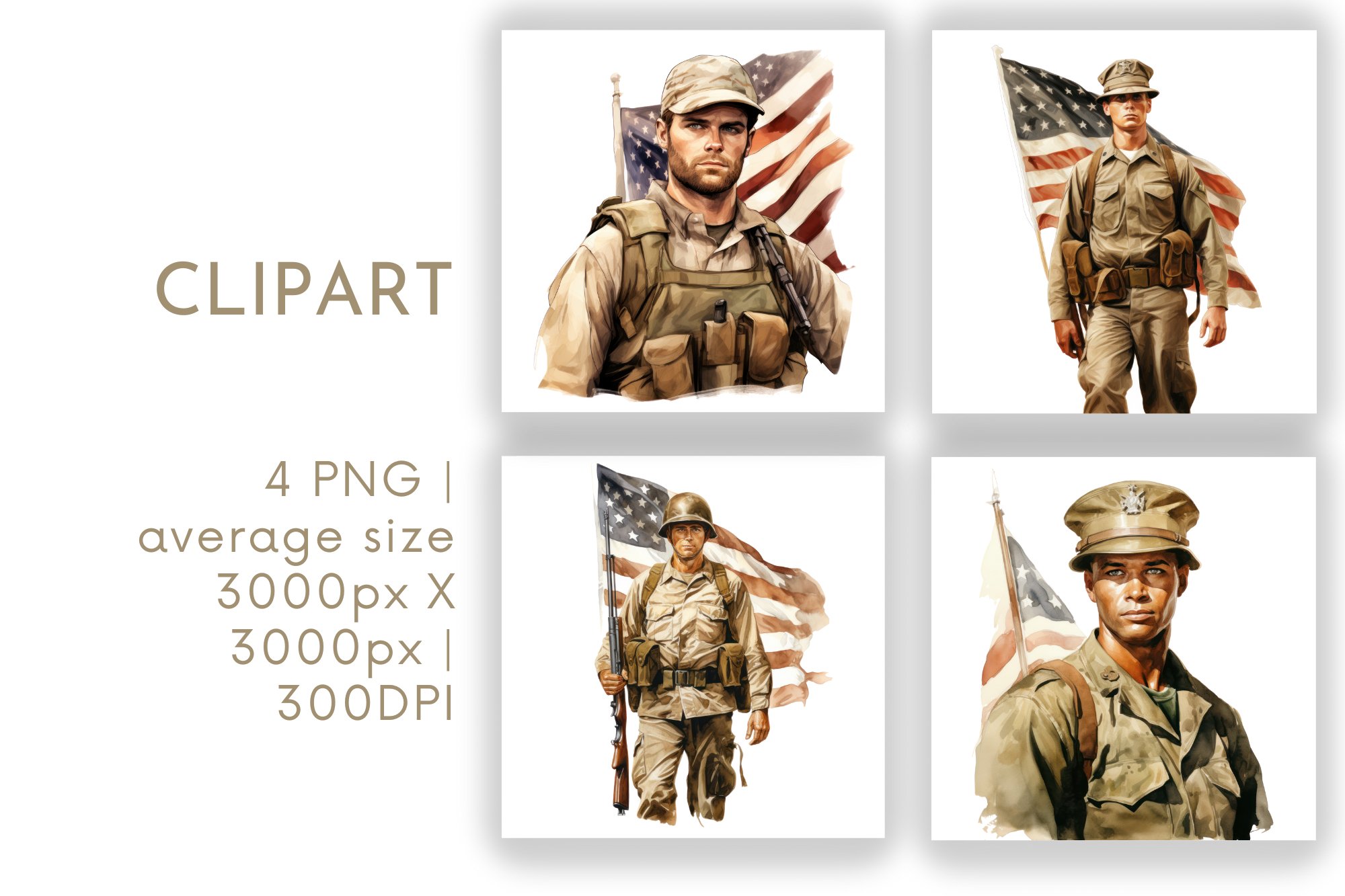 Military Soldier Clipart