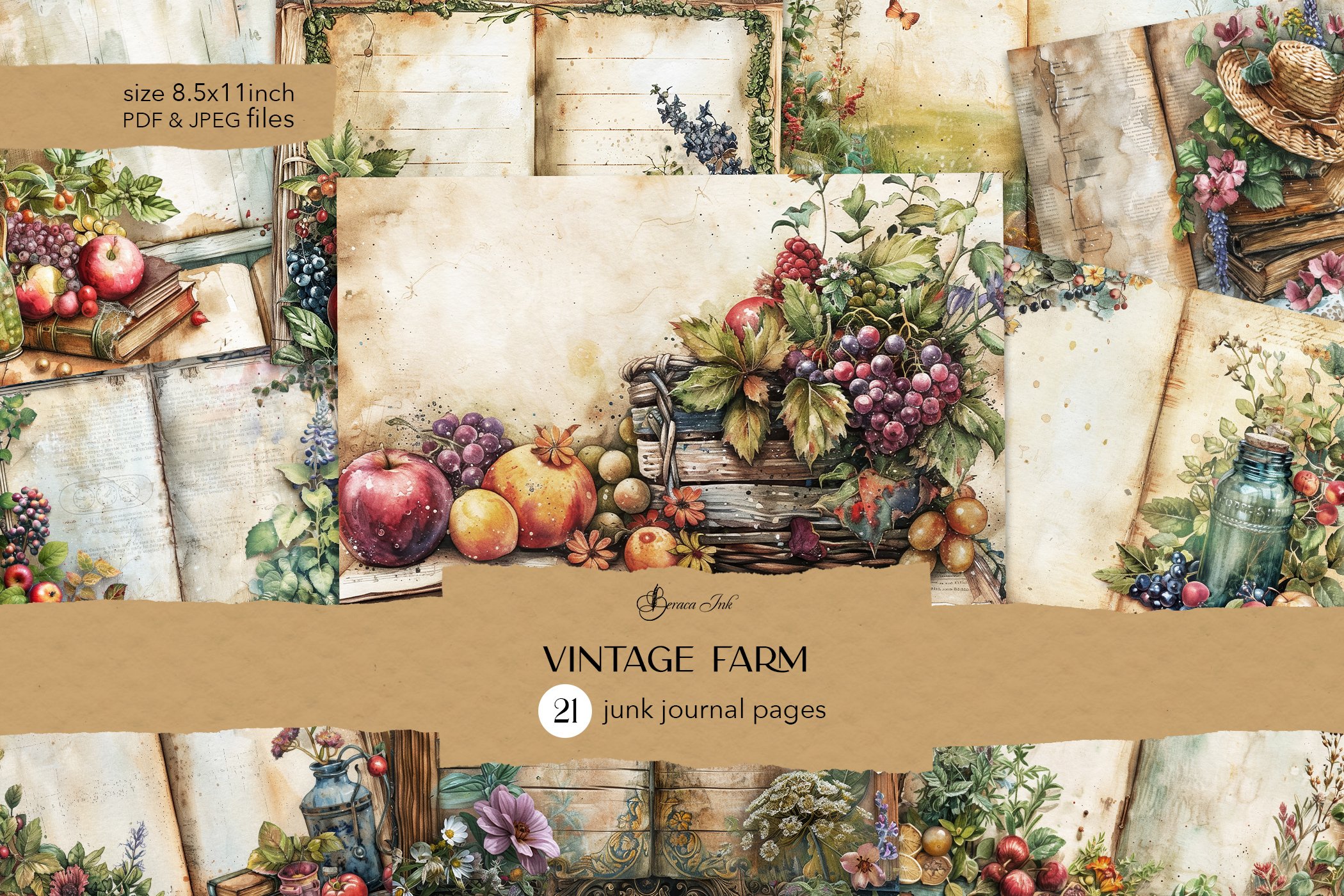 Vintage Farm Printables