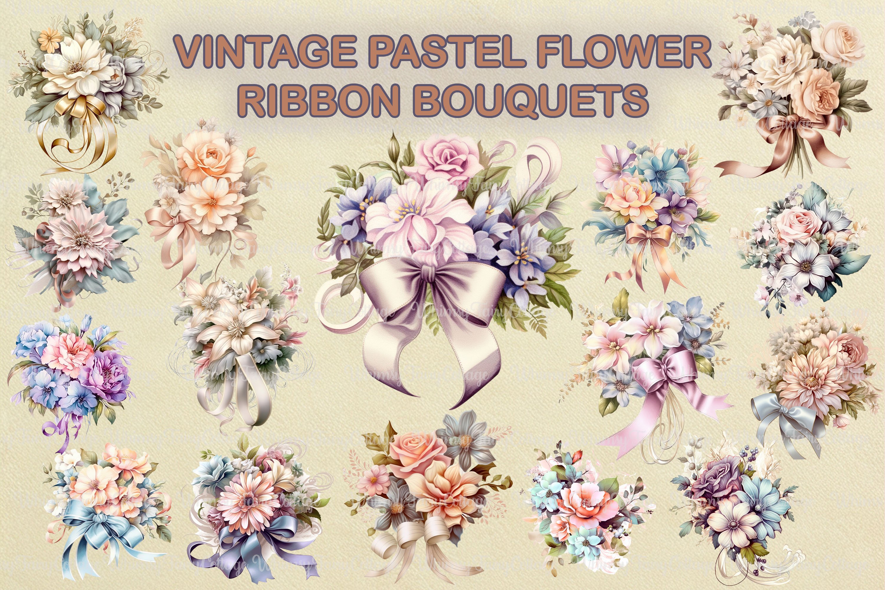 Pastel Vintage Flowers Free Vintage Floral Elegance Image | Download