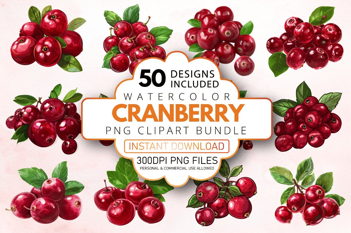 Cranberry Clipart