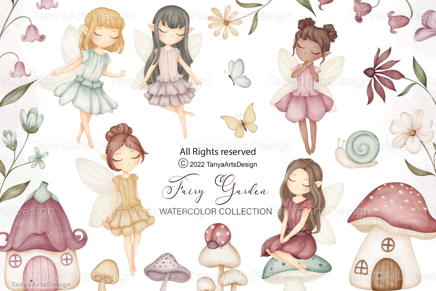Cute Fairy Clip Art