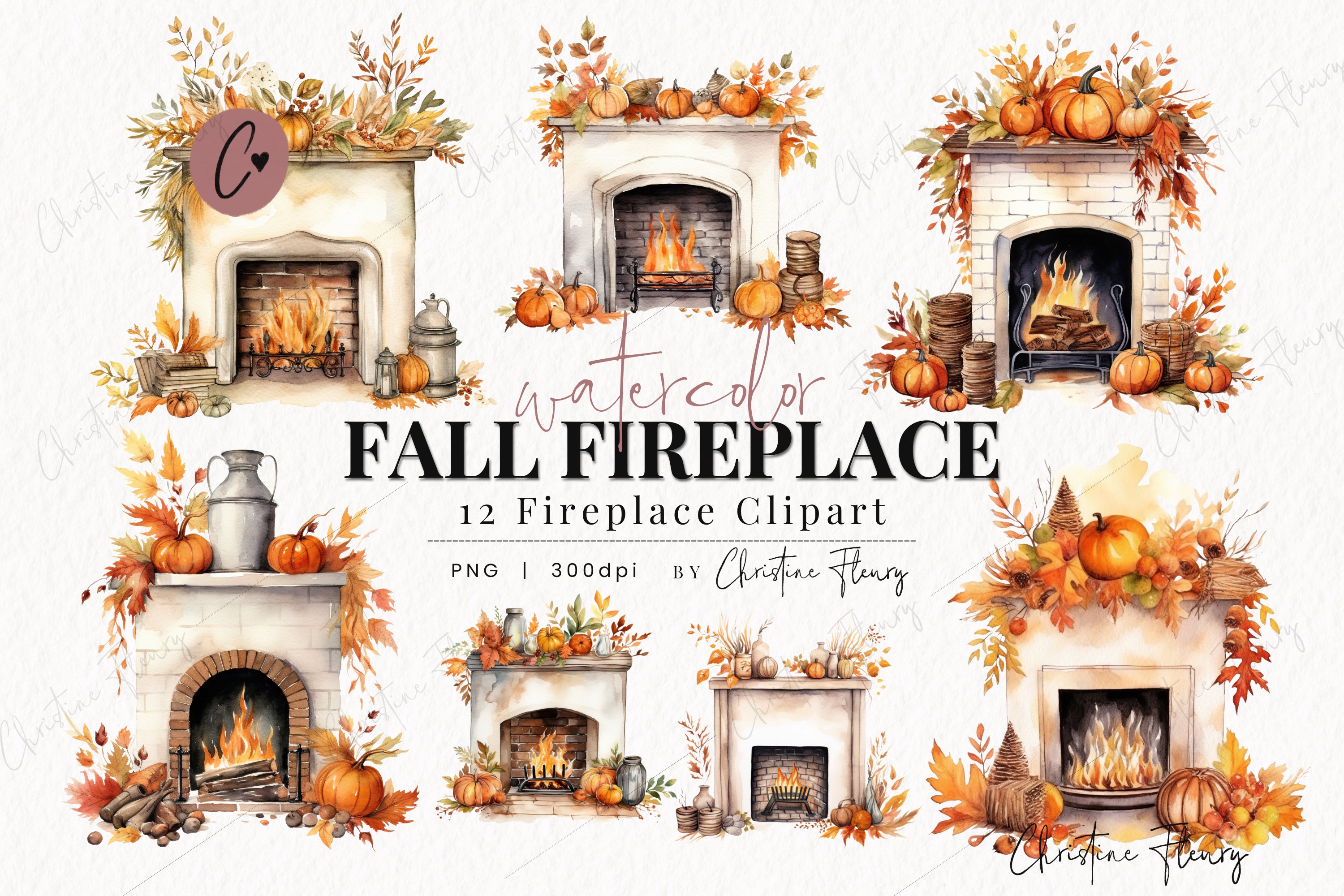 Fireplace Clip Art